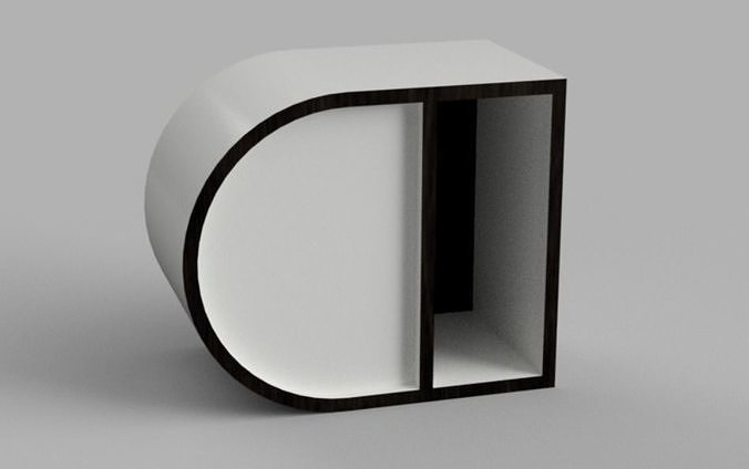 Modern cat house 3D model rigged | CGTrader