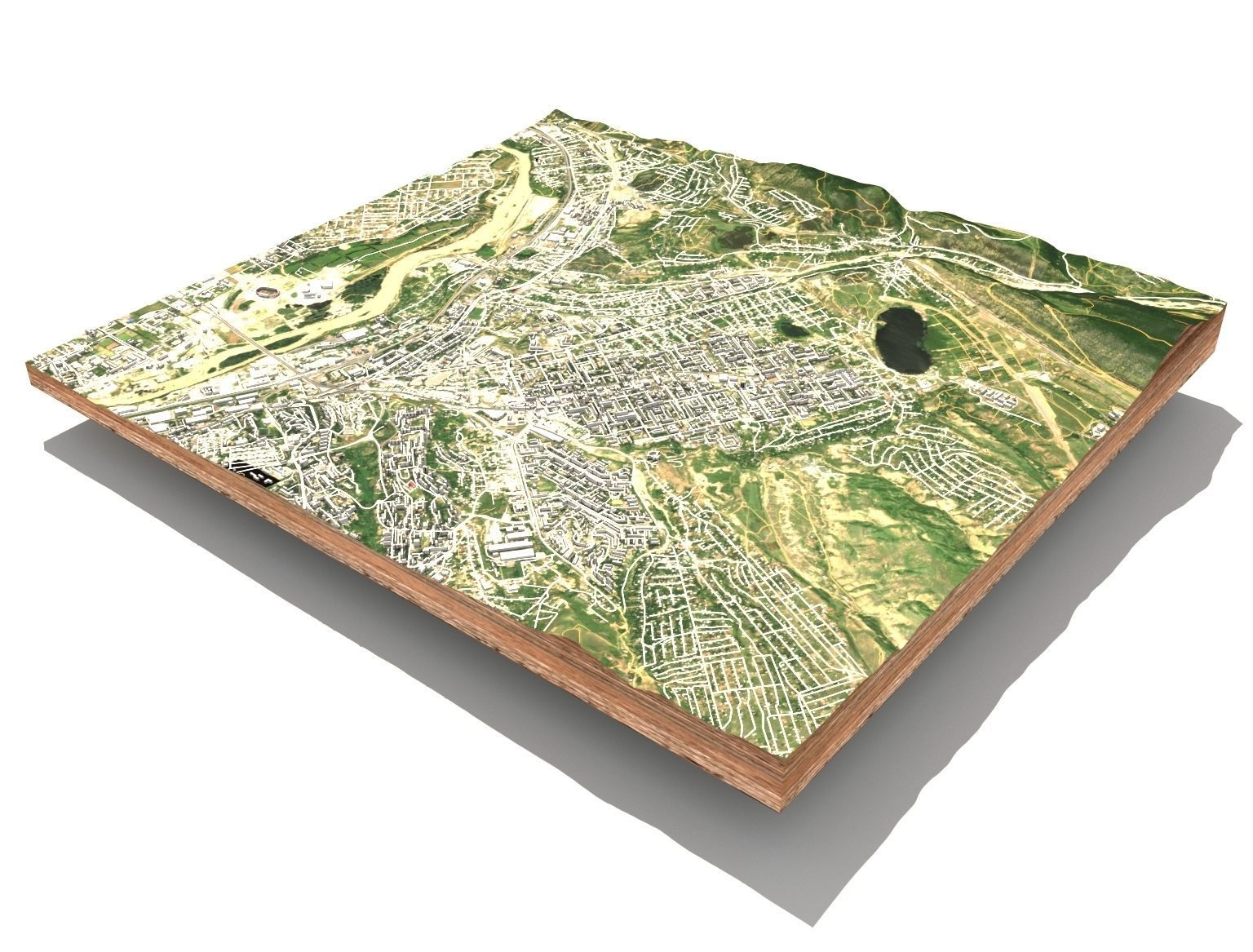 Tbilisi city of Georgia 3D model | CGTrader