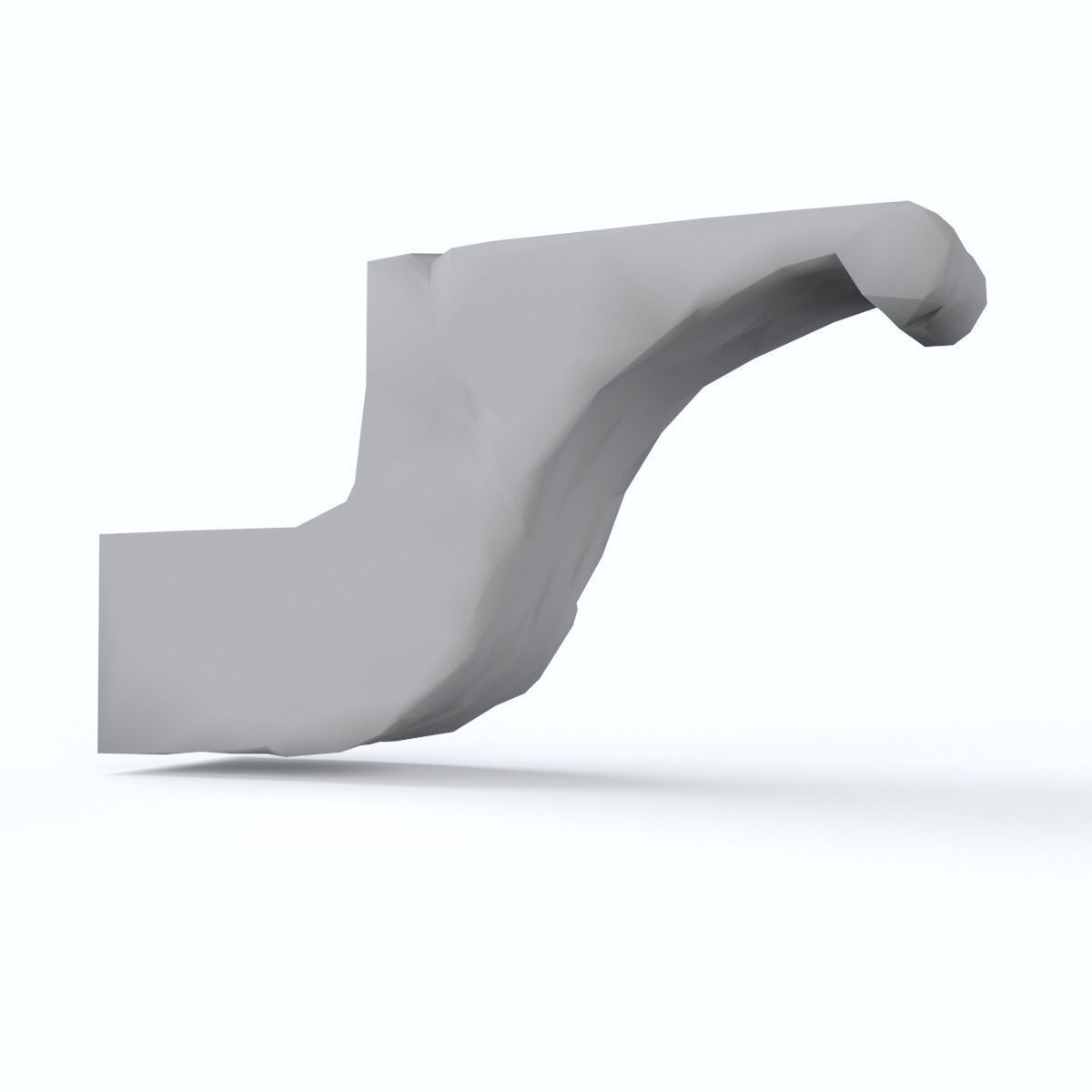 3D model Old stone bracket VR / AR / low-poly | CGTrader