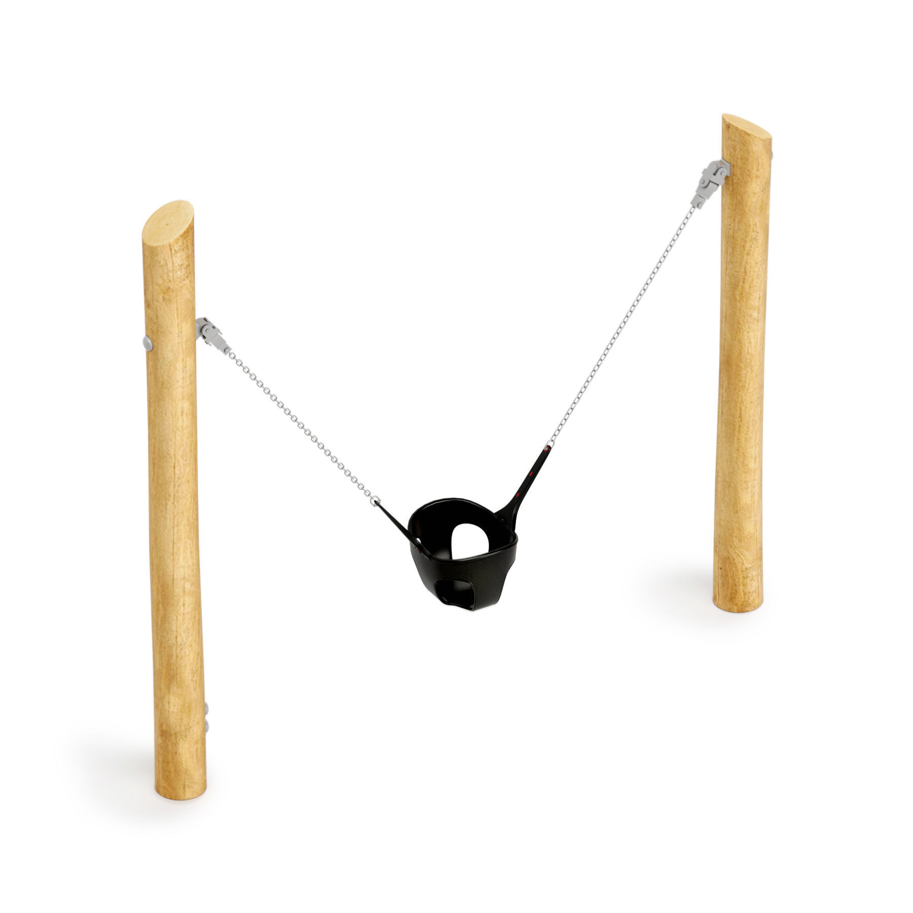Single swing for kids Kompan 3D model | CGTrader