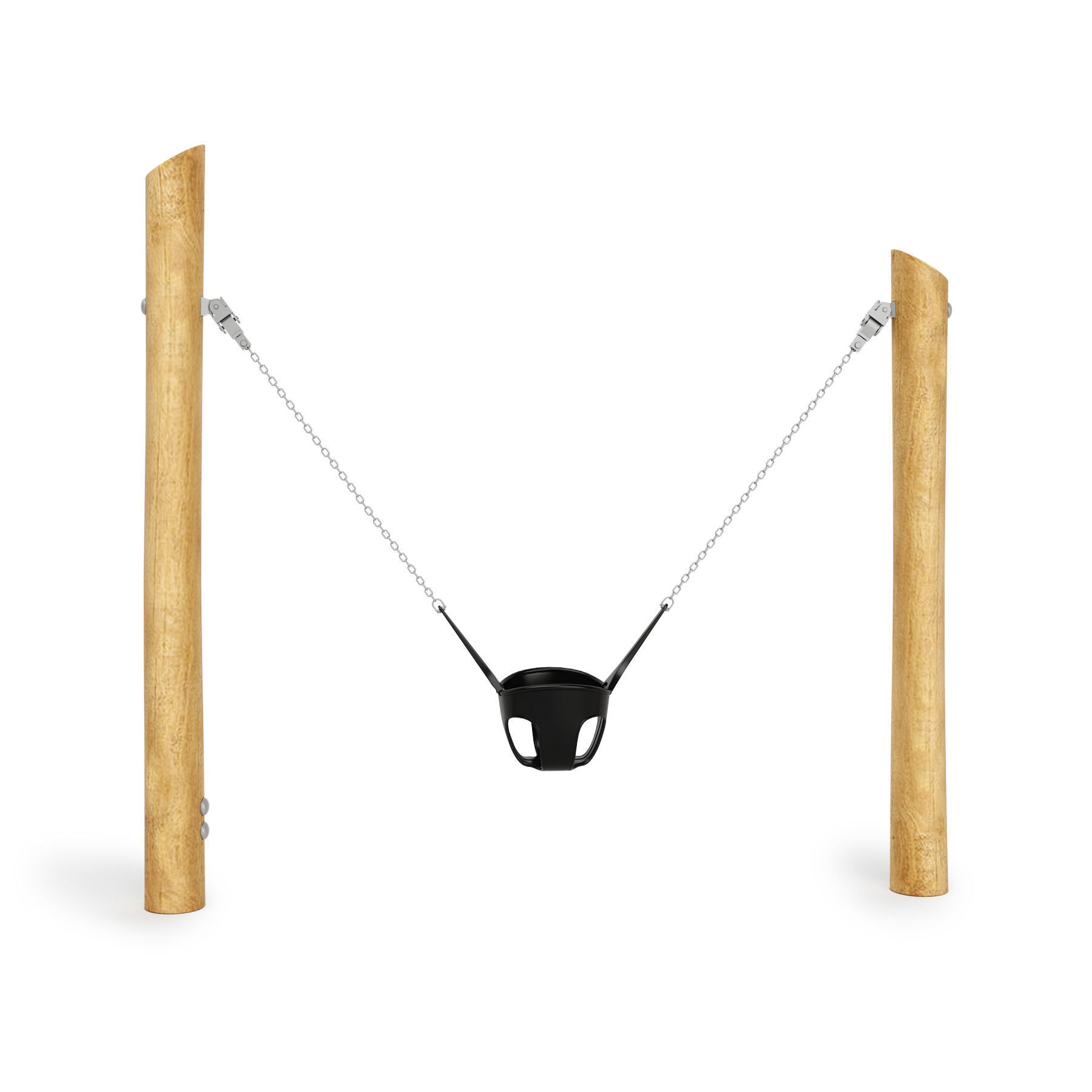 Single swing for kids Kompan 3D model | CGTrader