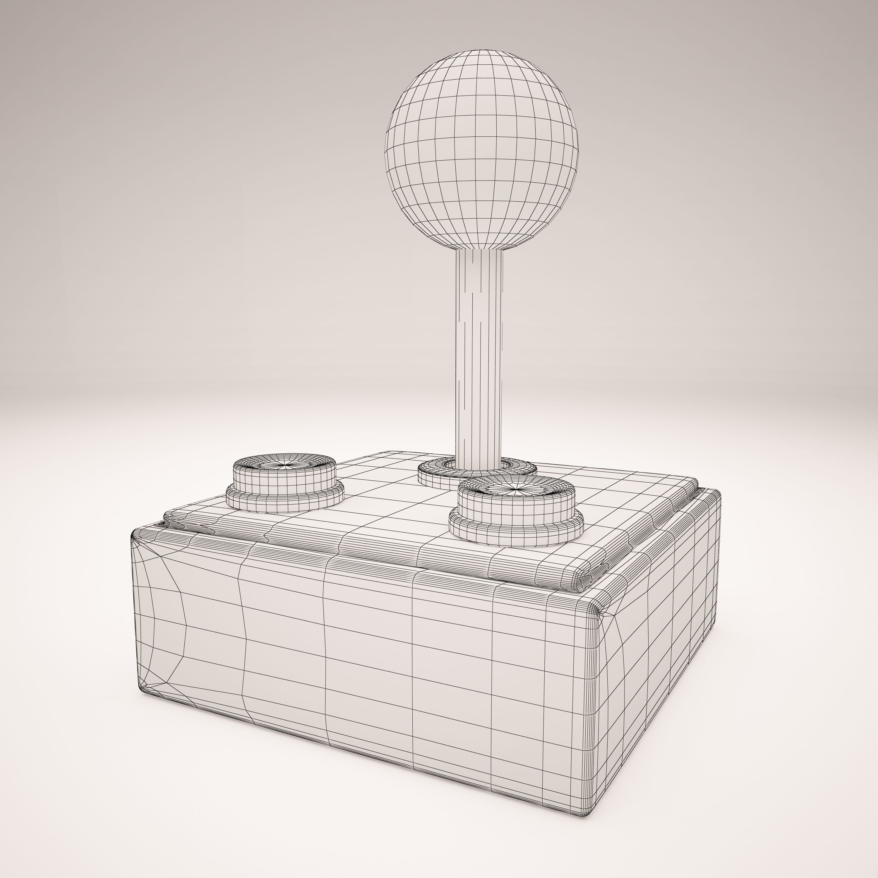 Joystik 3D model | CGTrader