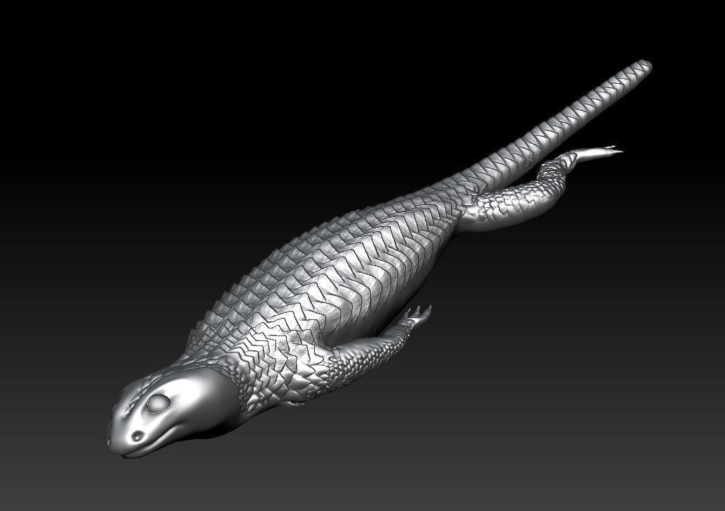 Sea creature 3D model 3D printable | CGTrader