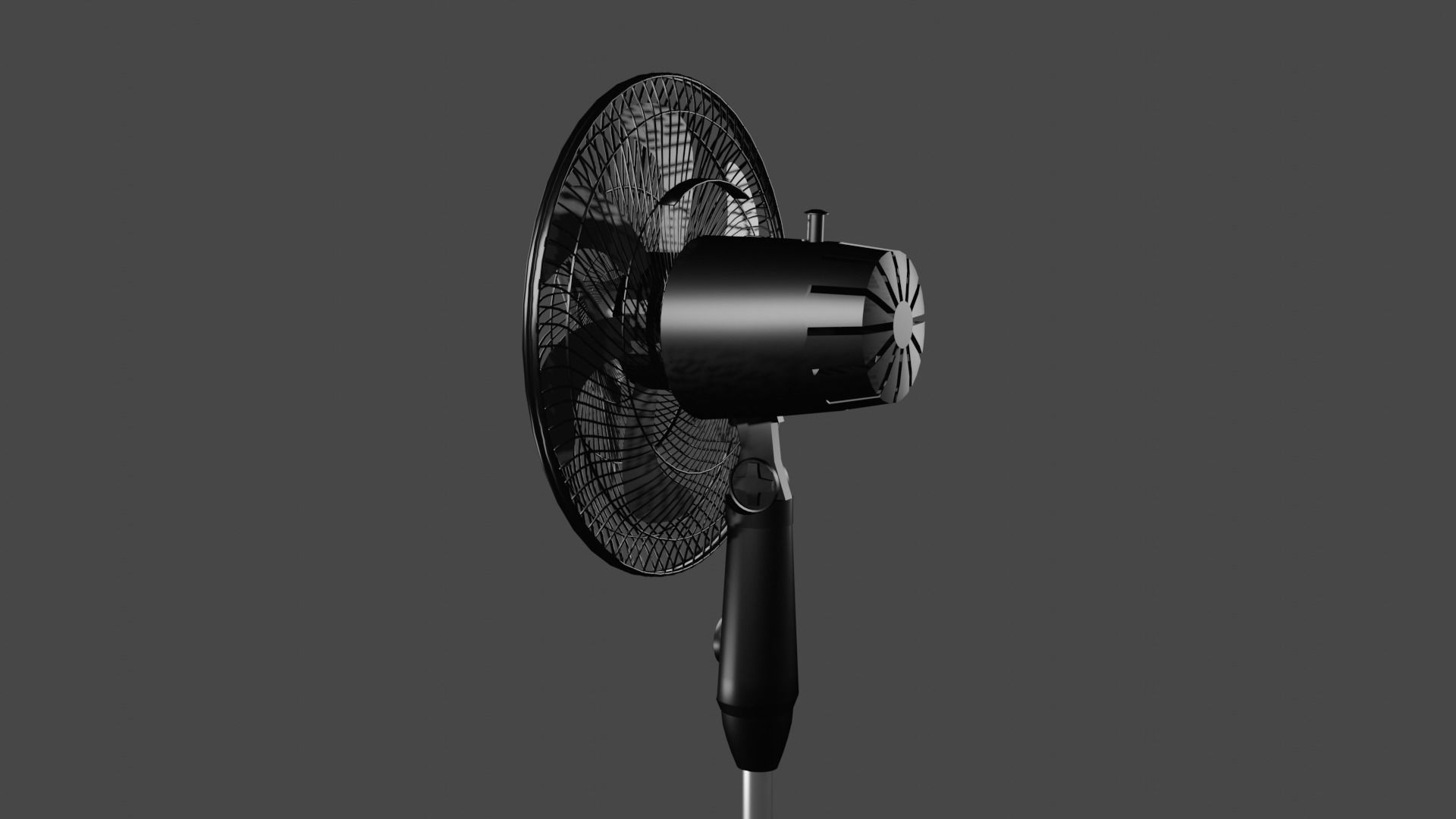 fan set bicycle wheel 3D model | CGTrader