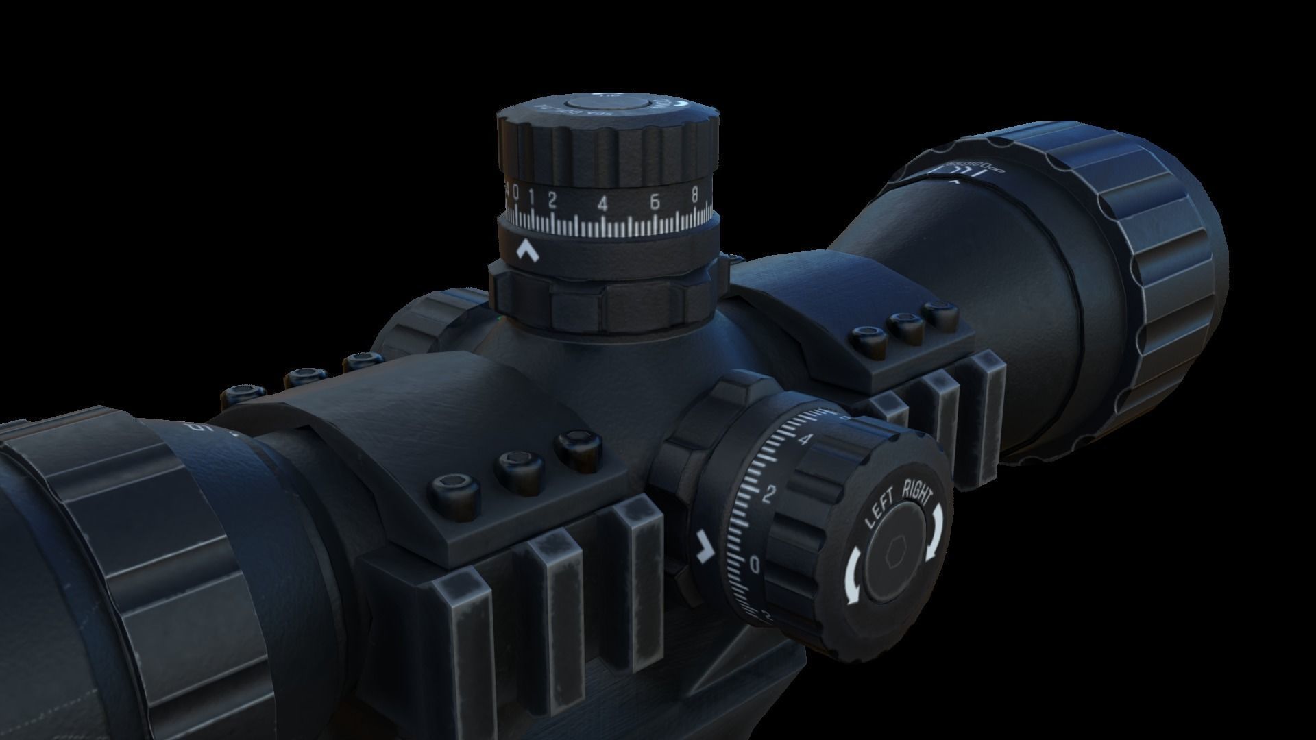 3D model Modular Bullpup Rifle-Sniper Variant VR / AR / low-poly | CGTrader