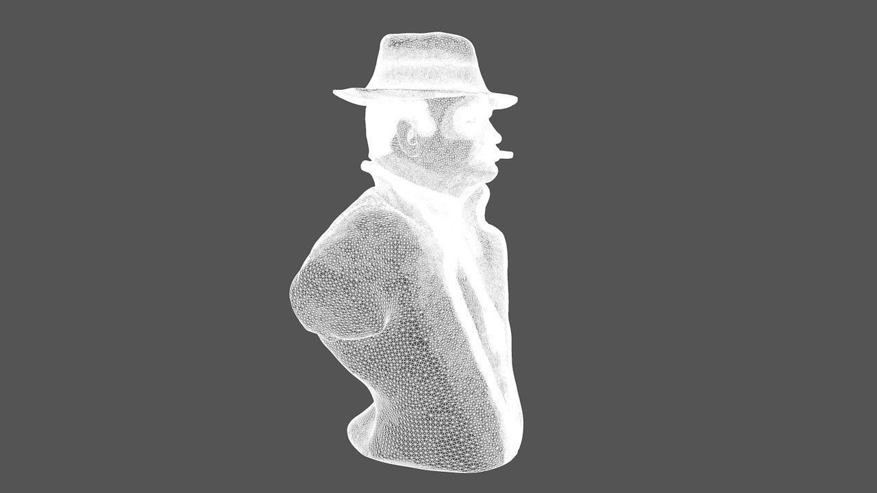 Al Capone bust 3D model | CGTrader