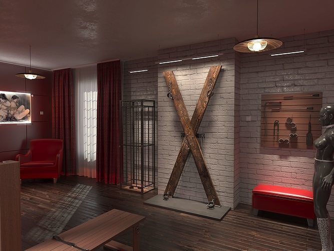 room style bdsm 3D model | CGTrader