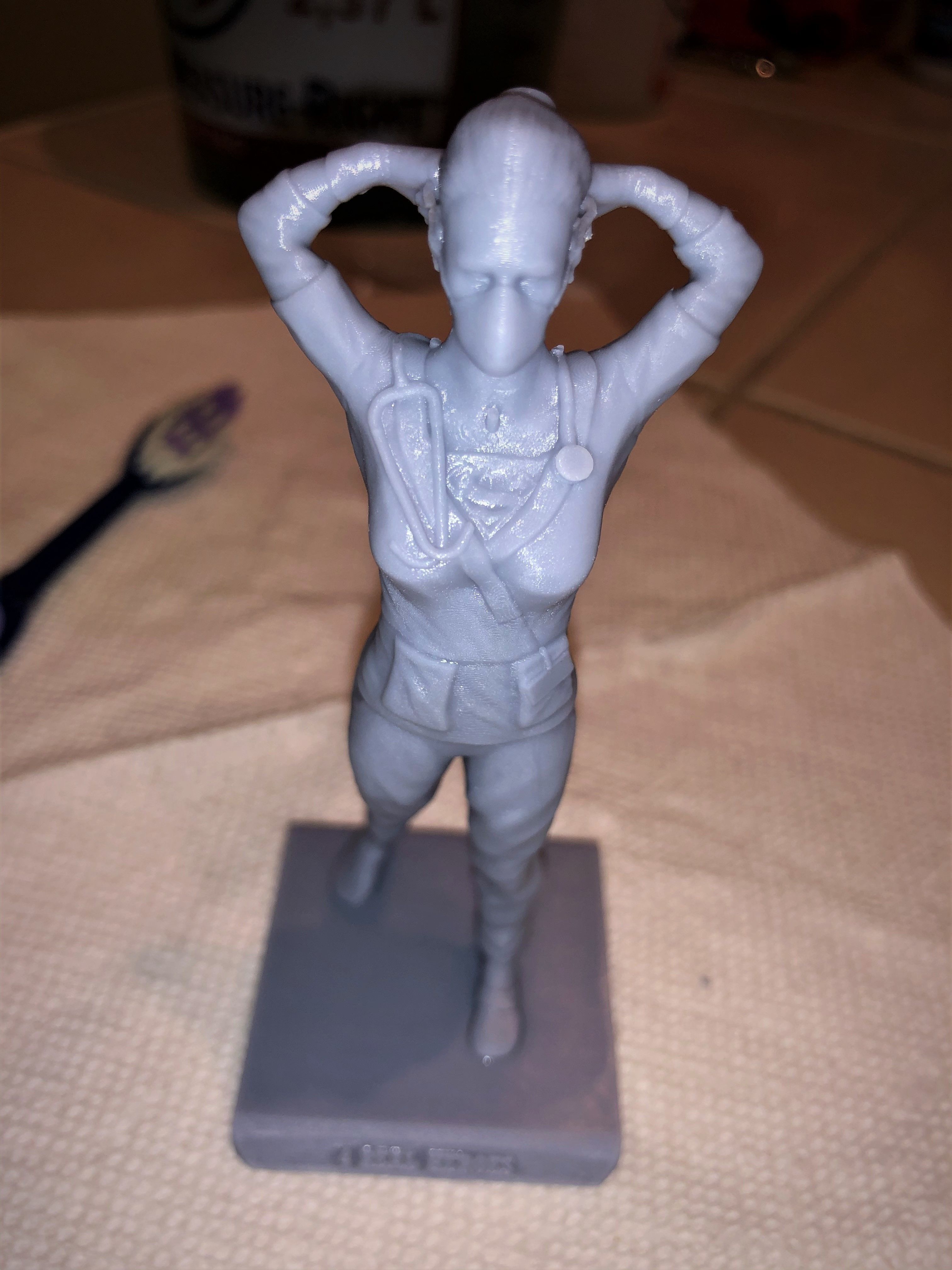 Super Nurse 3D model 3D printable | CGTrader