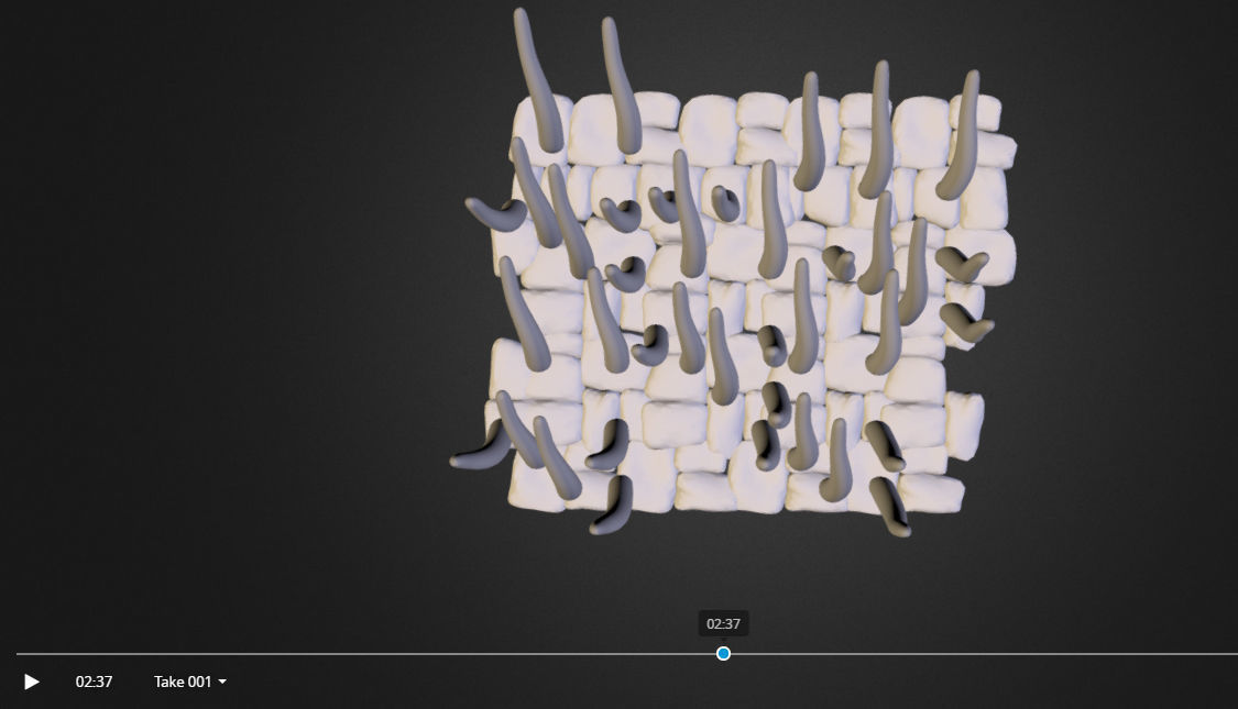 3D model Ciliated Epithelium VR / AR / low-poly animated | CGTrader