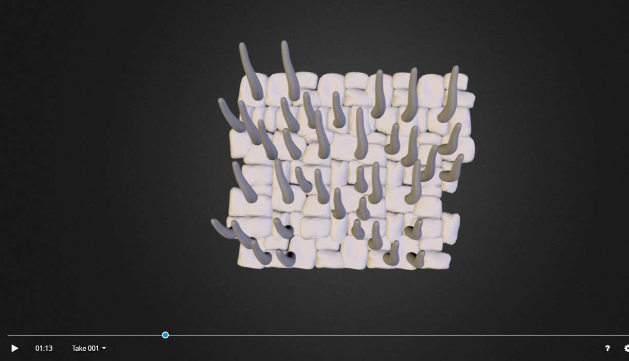 3D model Ciliated Epithelium VR / AR / low-poly animated | CGTrader