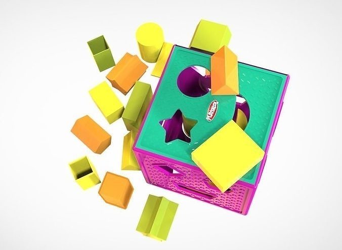 Form Fitter Cube 3D model | CGTrader