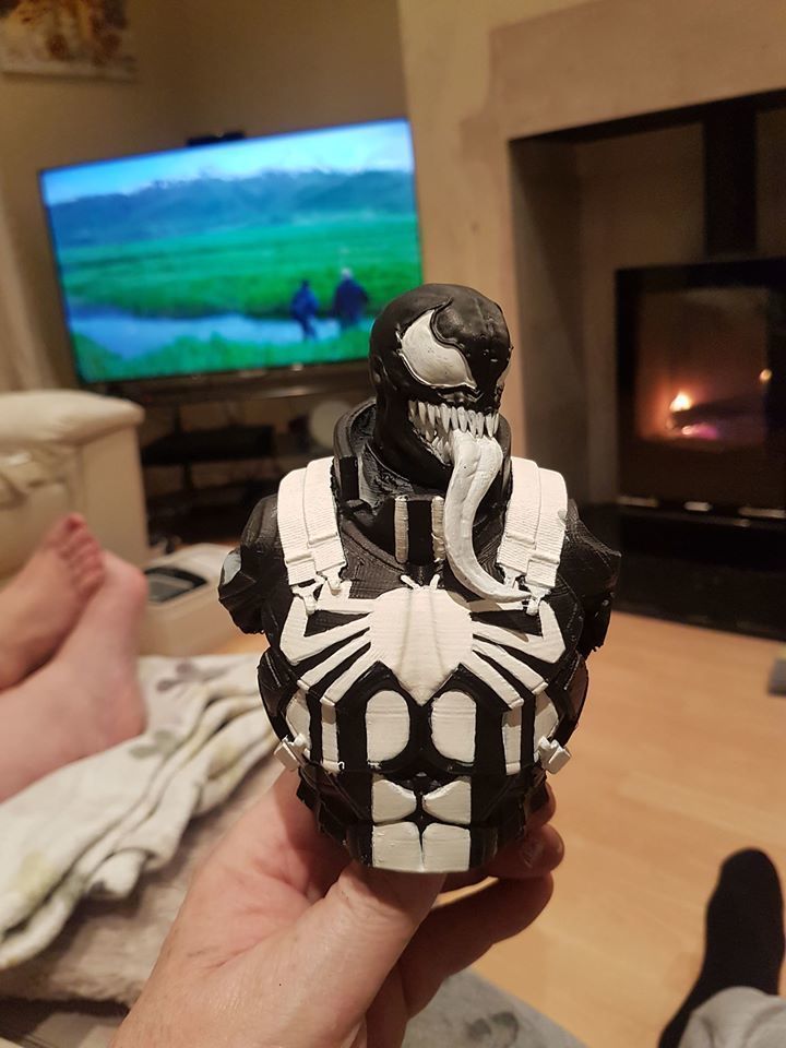 Agent Venom Fan Art 3D model 3D printable | CGTrader