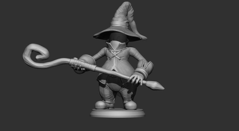 Vivi from Final Fantasy 9 3D model 3D printable | CGTrader