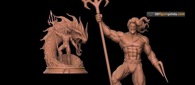 Aquaman Serpent Fan Art model 3D model 3D printable | CGTrader