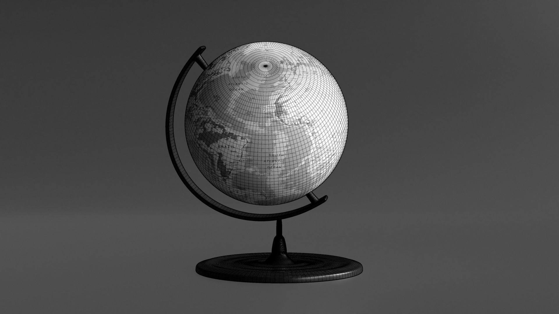 Earth Globe Prop 3D model | CGTrader