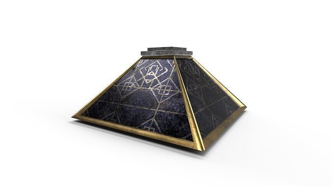 3D model Mage Pyramid VR / AR / low-poly | CGTrader
