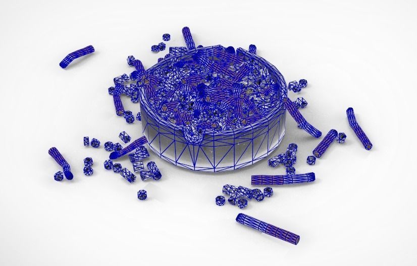 Overfilling Ashtray 3D model | CGTrader
