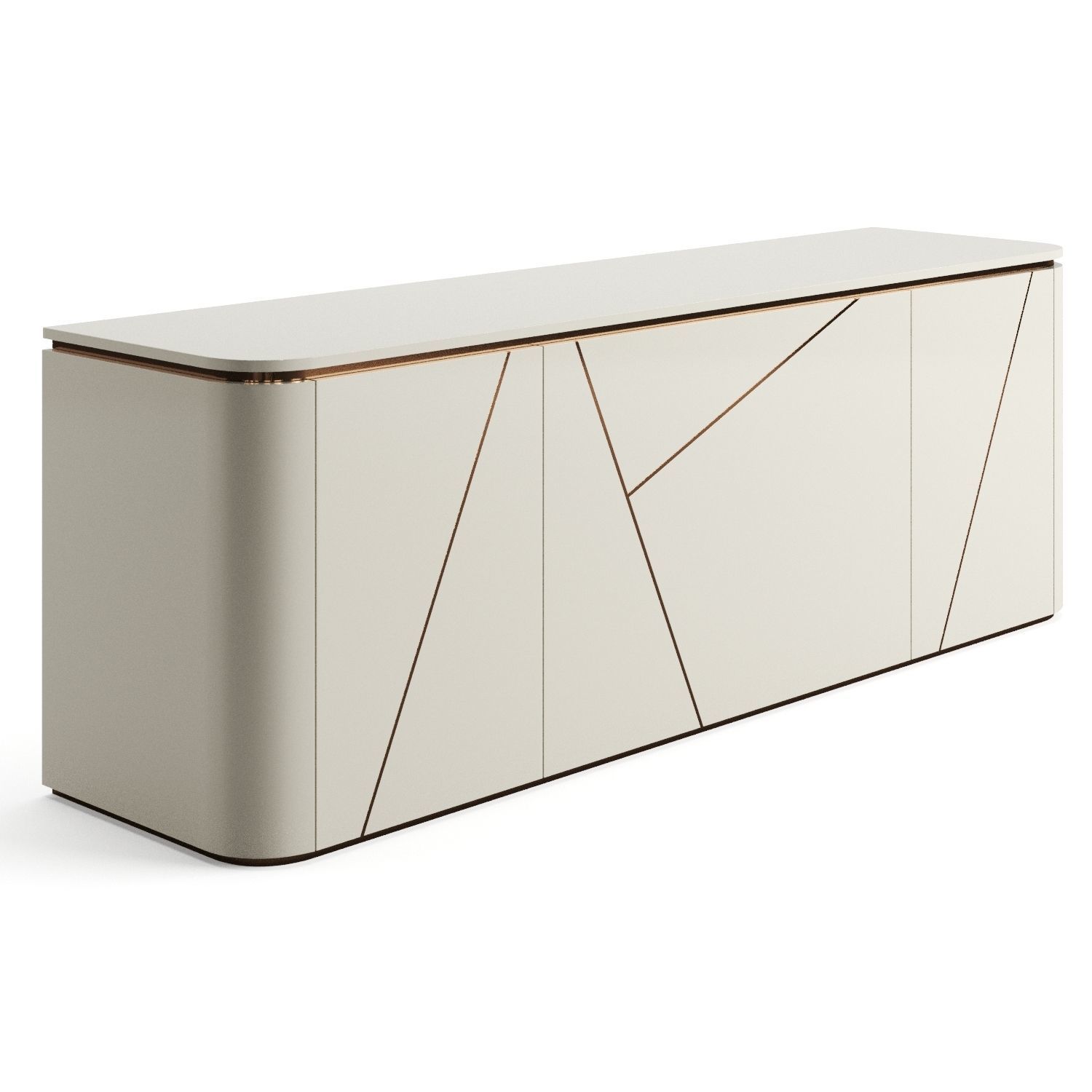 Fendi Casa Antius Sideboard 3D model | CGTrader