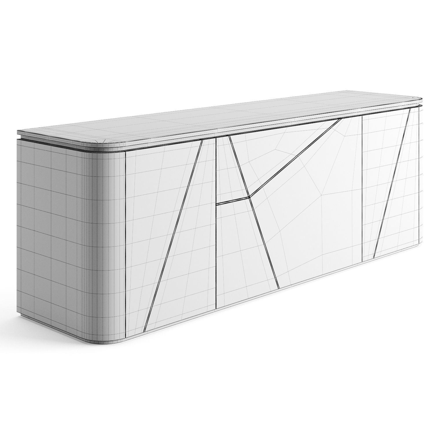 Fendi Casa Antius Sideboard 3D model | CGTrader