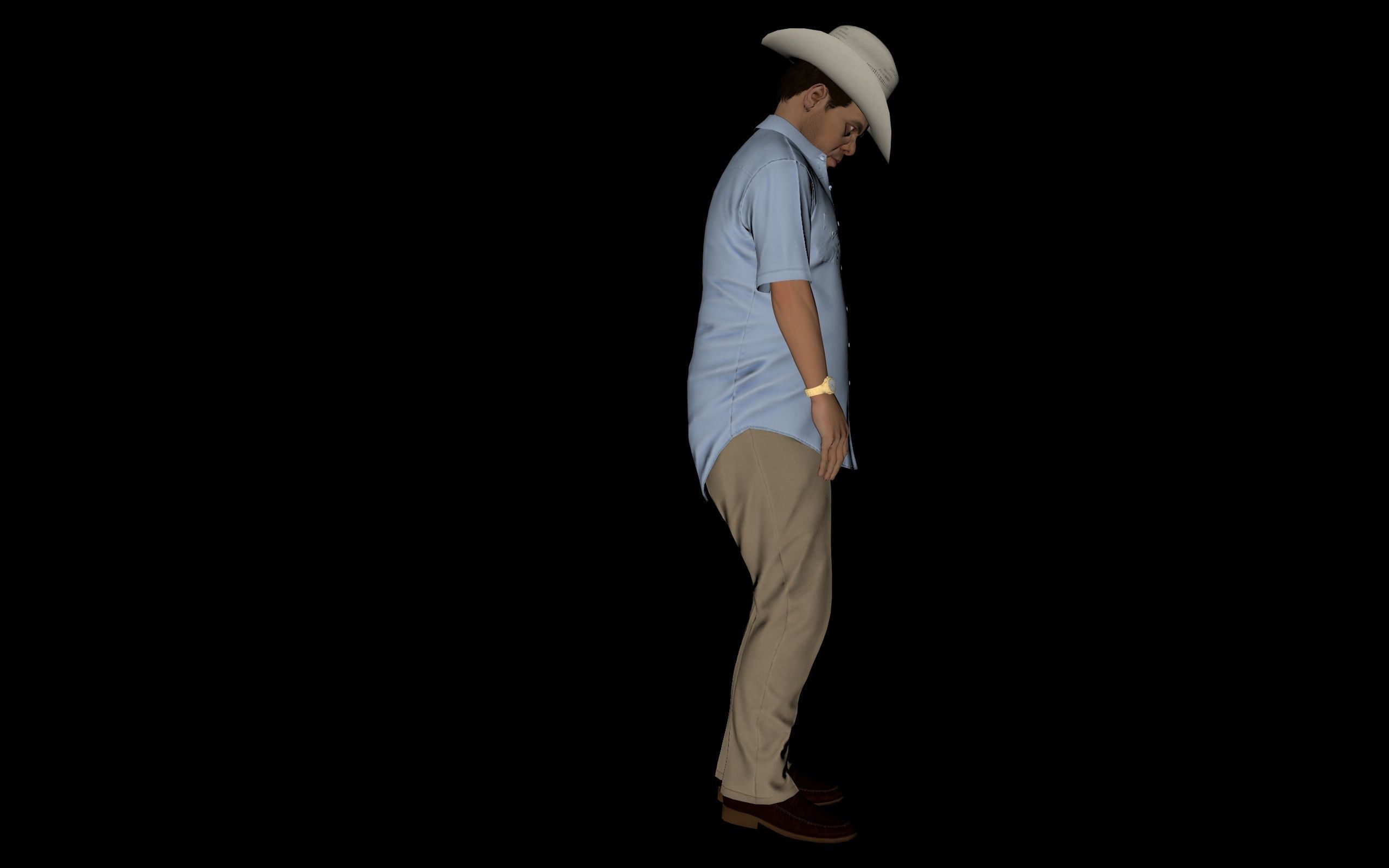 Gacha 3D model animated rigged | CGTrader