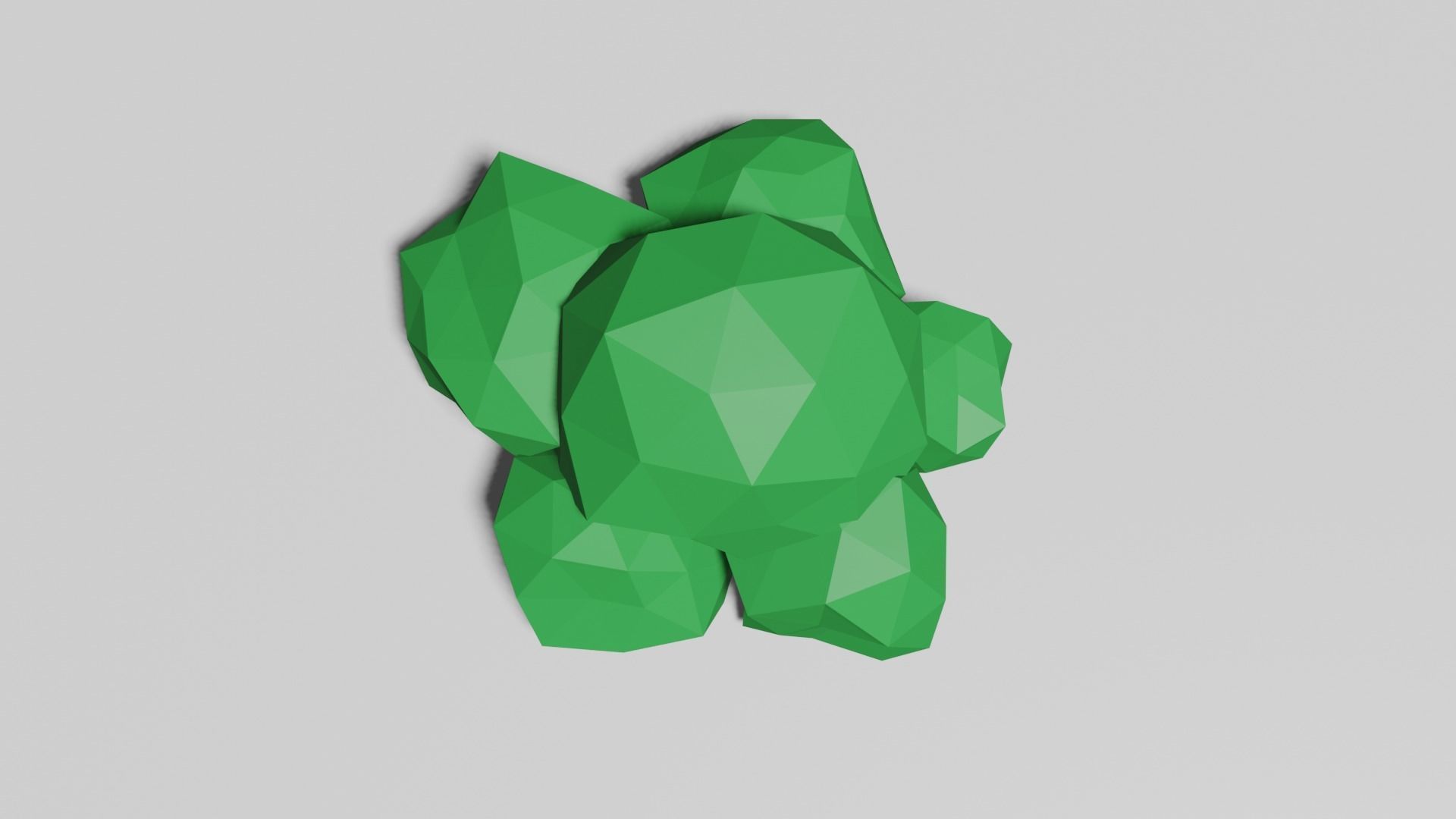 Low Poly Bushes Model free VR / AR / low-poly 3D model | CGTrader