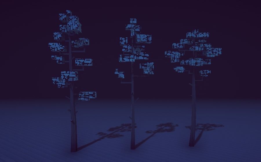 3D model Tree voxel Trees VR / AR / low-poly | CGTrader