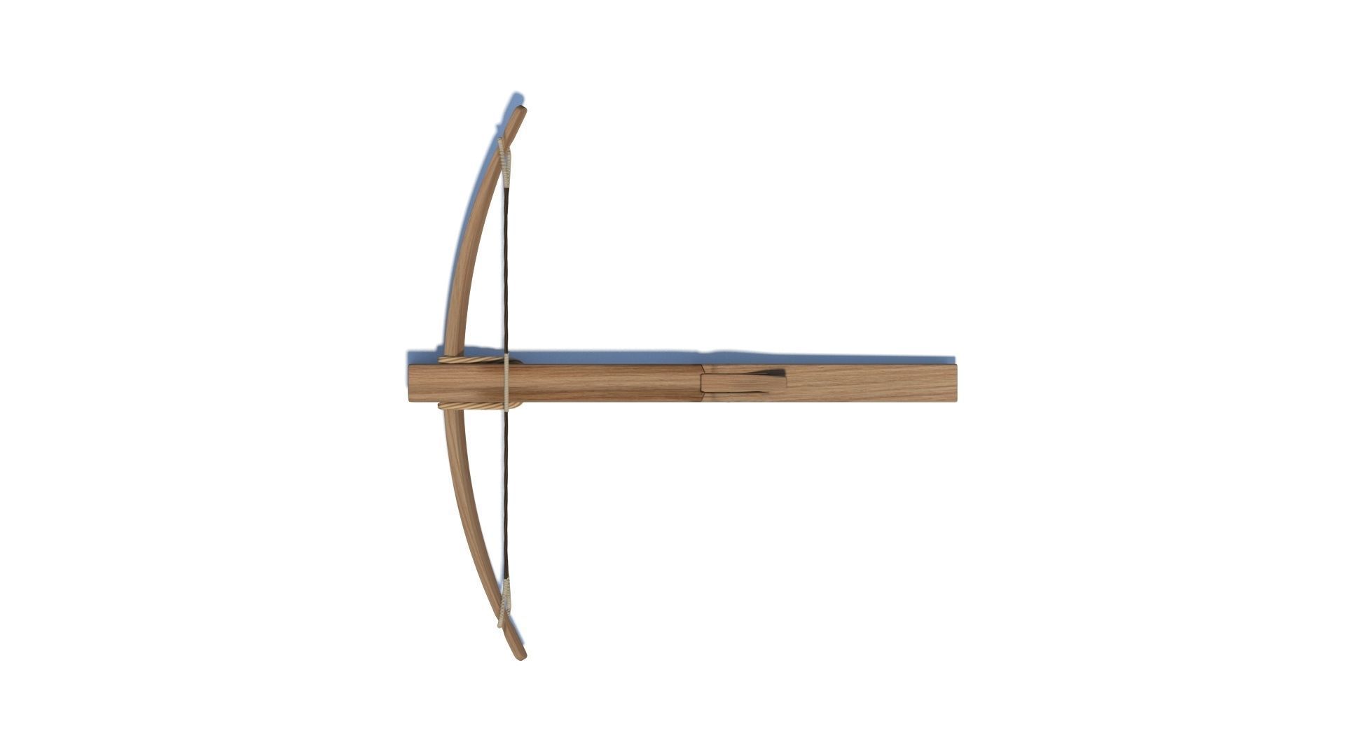Early medieval 11th century light hunting crossbow 3D model | CGTrader