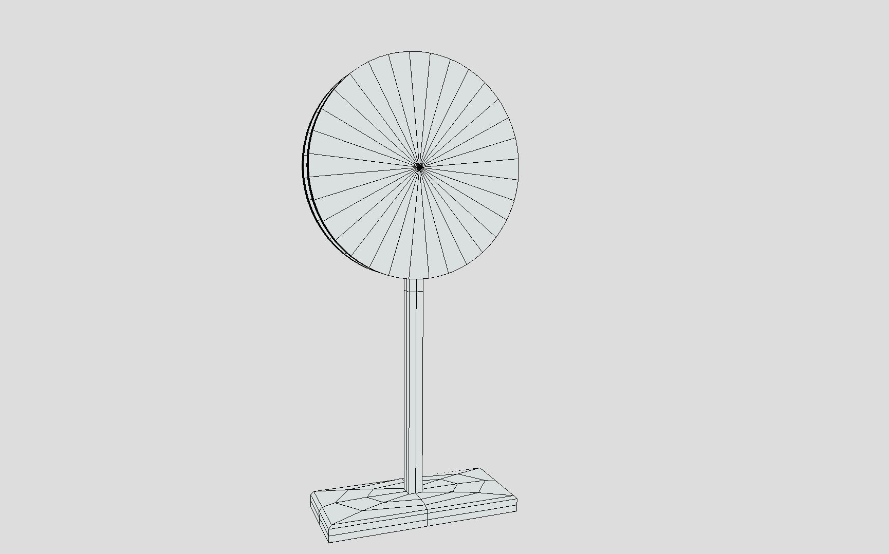 3D model Social Distancing Signage VR / AR / low-poly | CGTrader