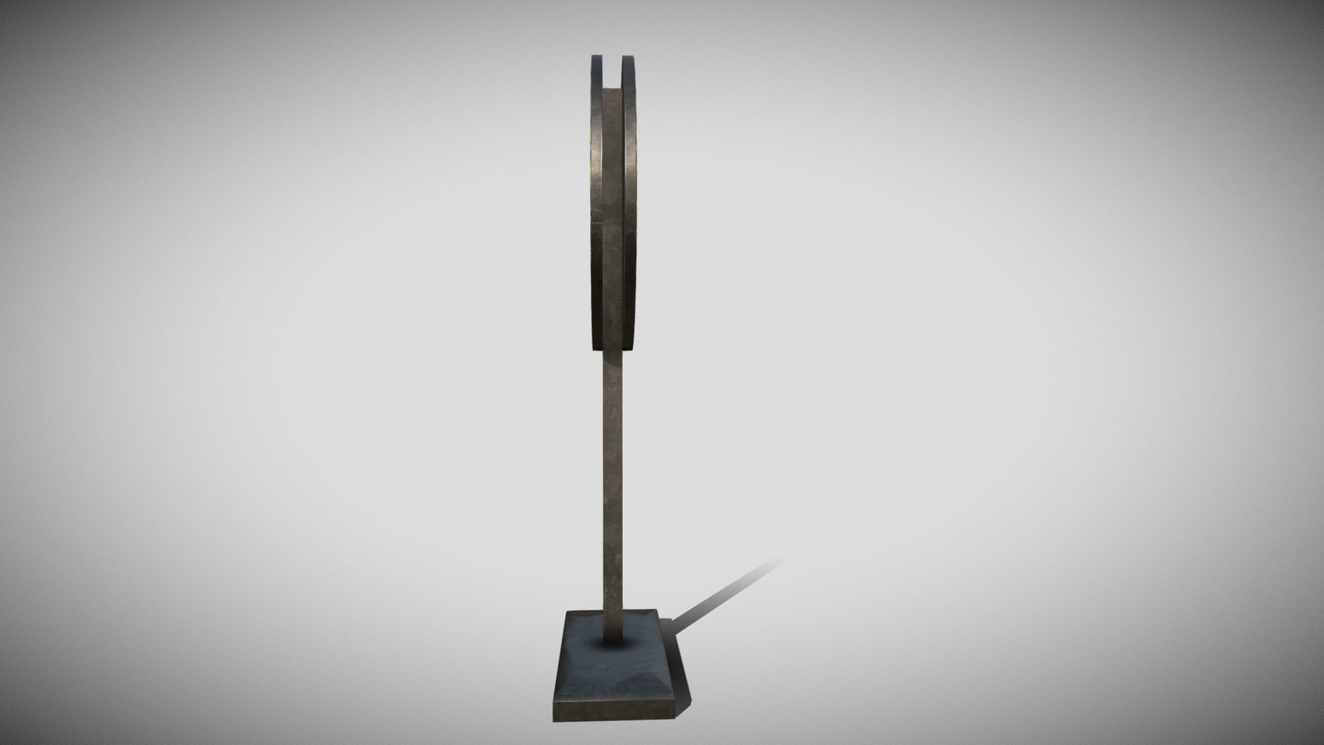 3D model Social Distancing Signage VR / AR / low-poly | CGTrader