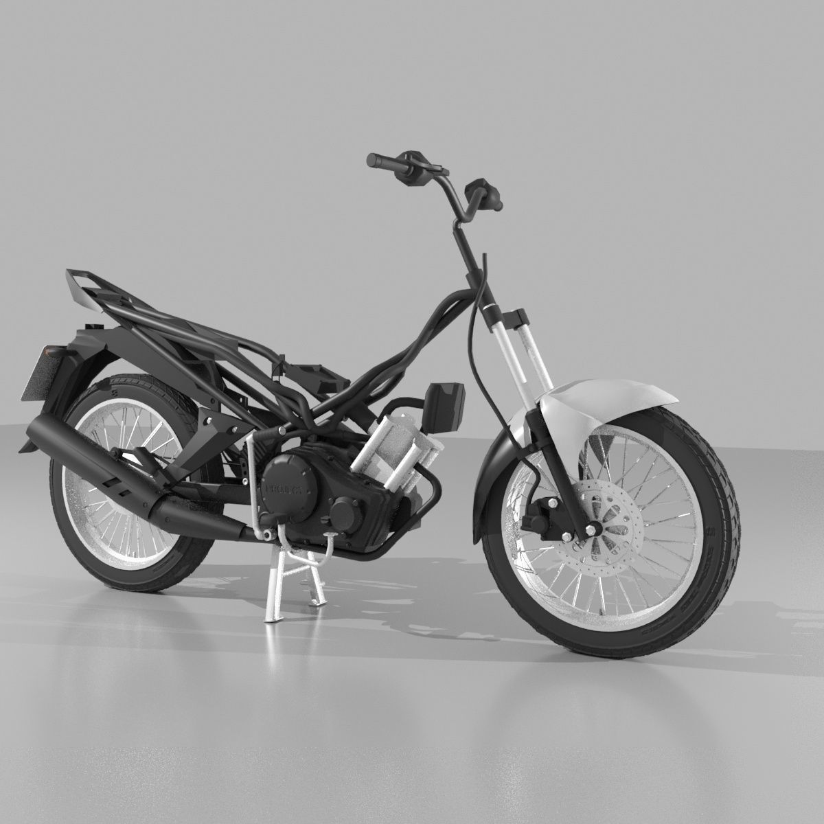 Yamaha T135 3D model | CGTrader