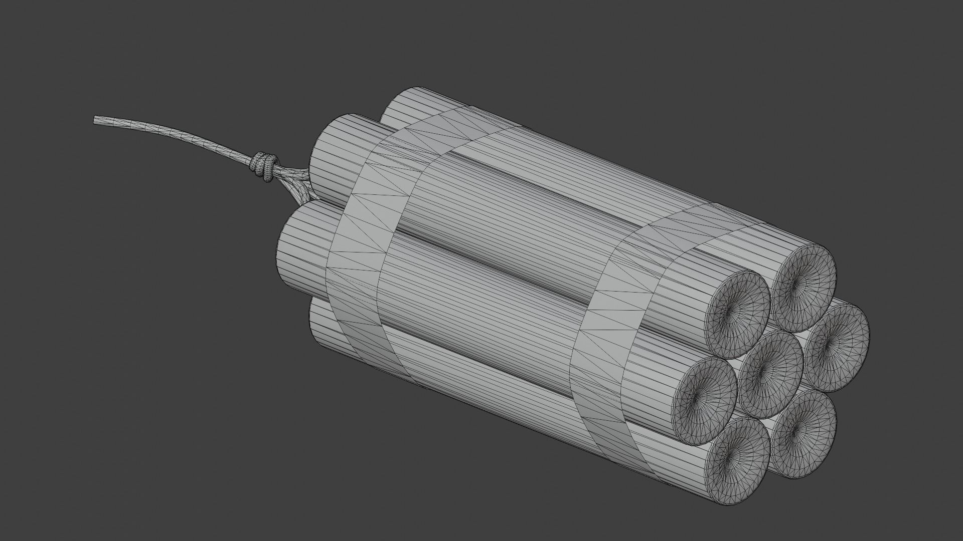 3D model Dynamite Red for Game Ready VR / AR / low-poly | CGTrader