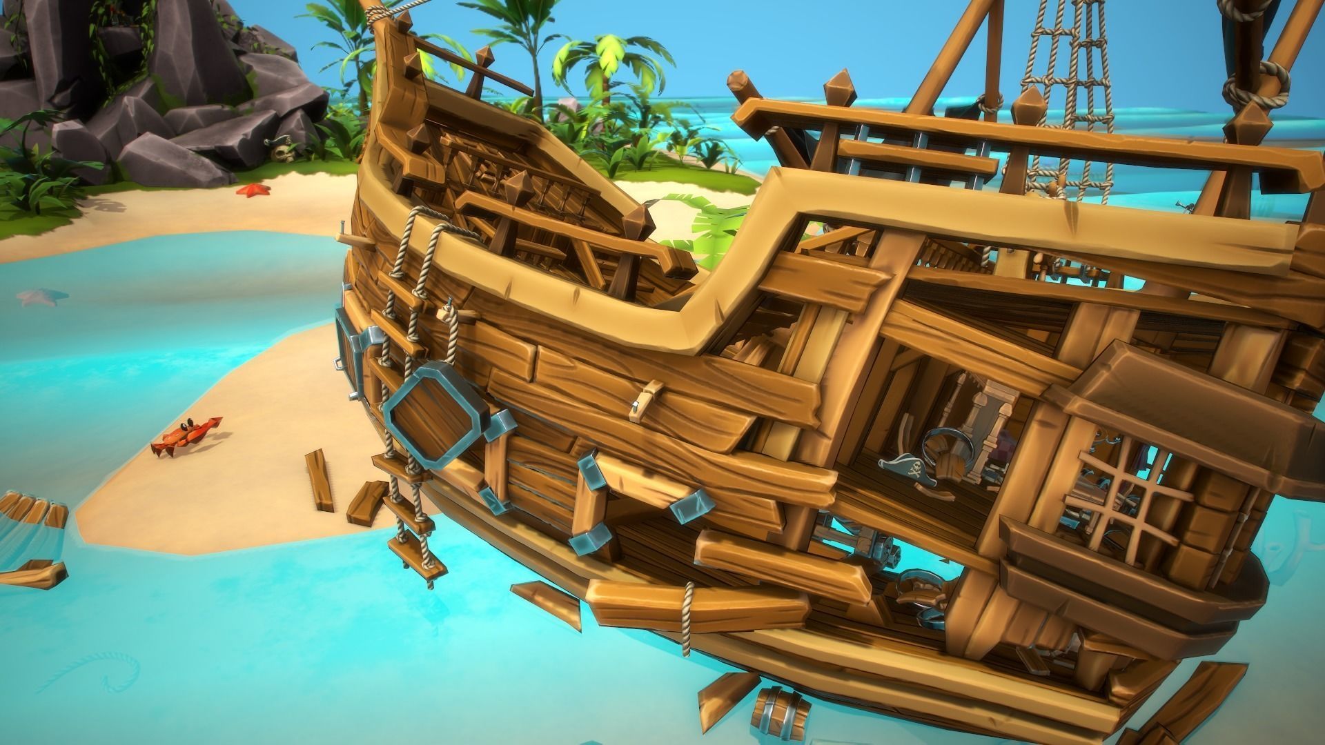 Pirates Story 3D model game-ready | CGTrader