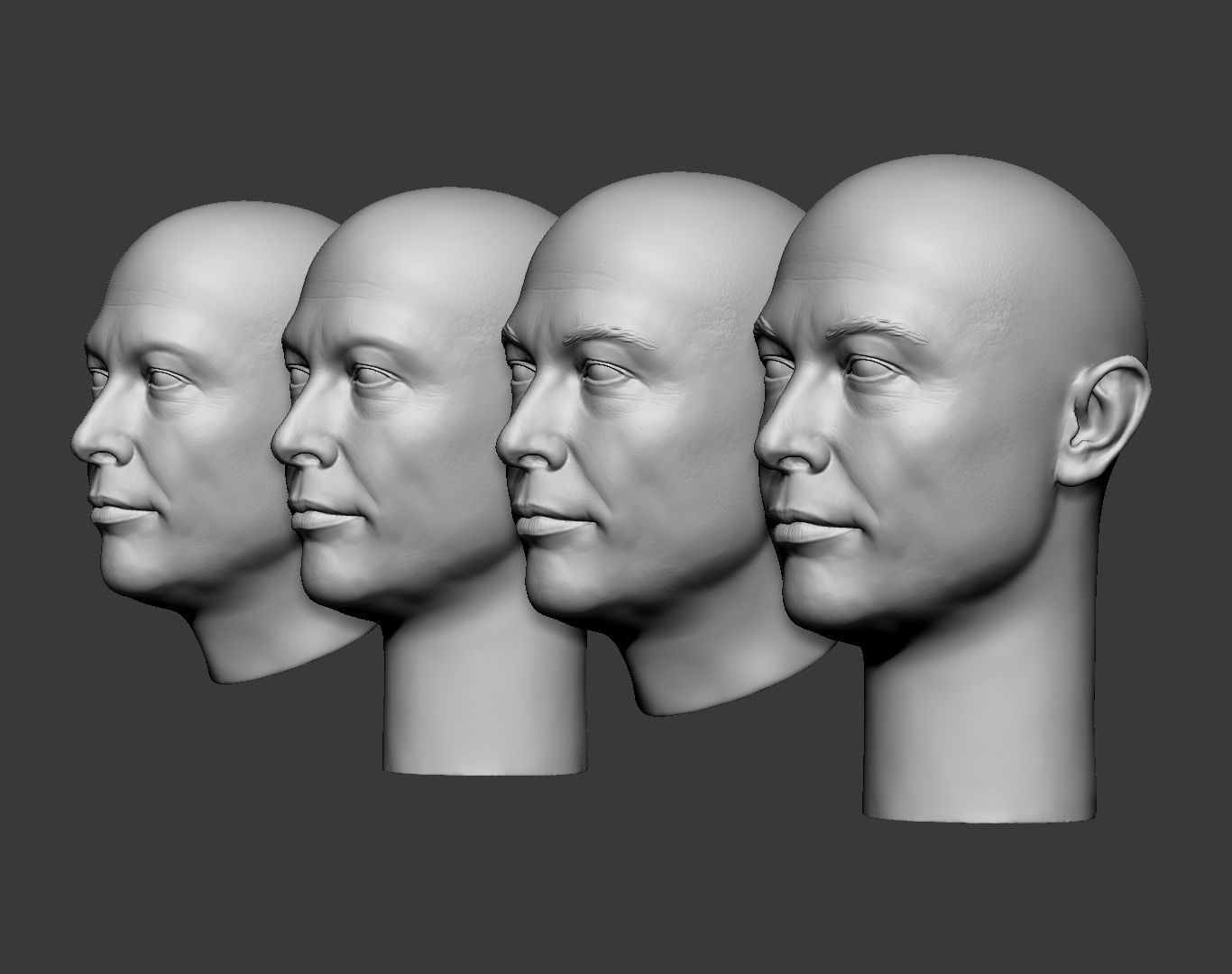 Elon Musk Head 3D model 3D printable | CGTrader