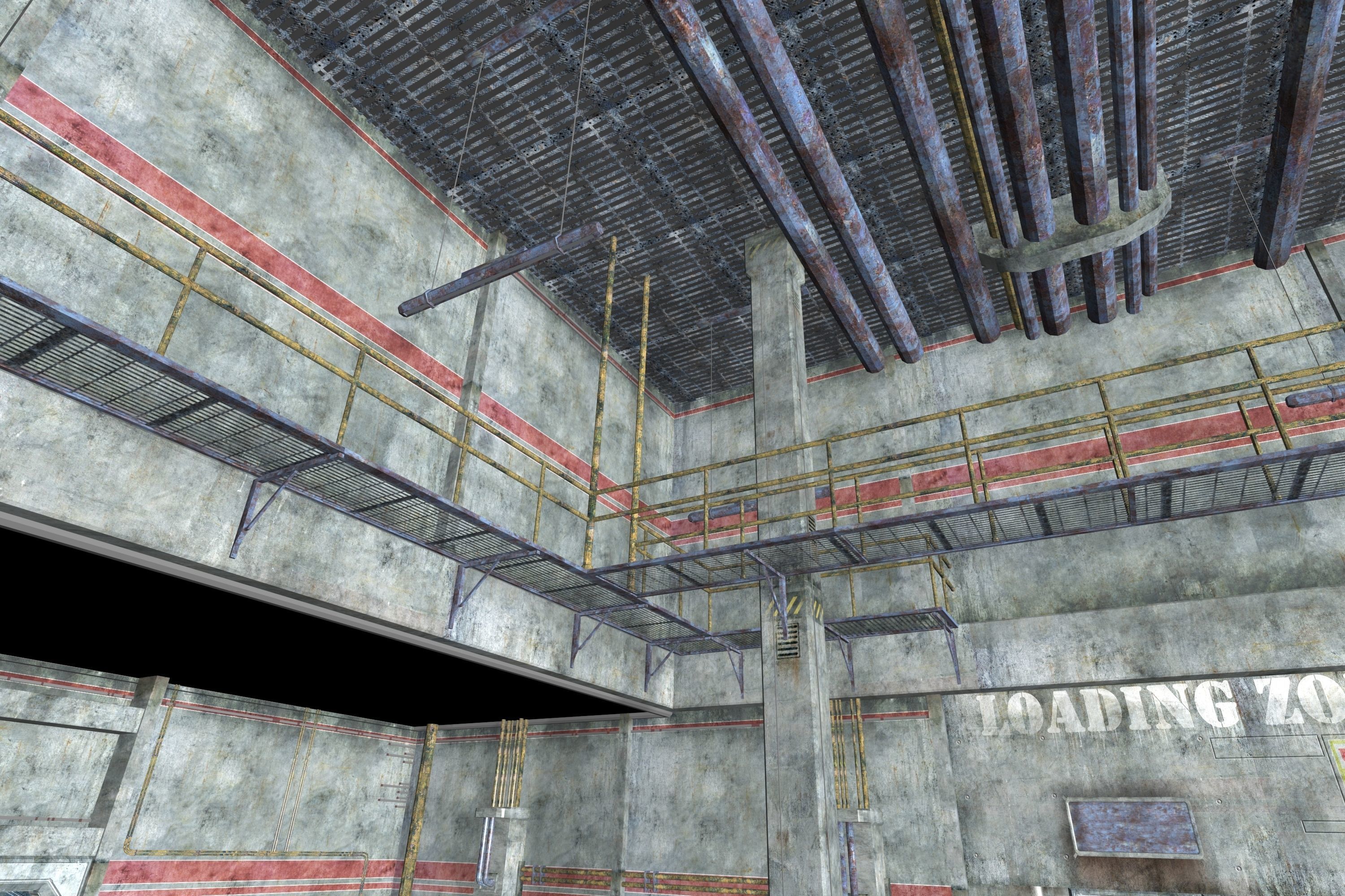 3D model Game Environment Interior VR / AR / low-poly | CGTrader