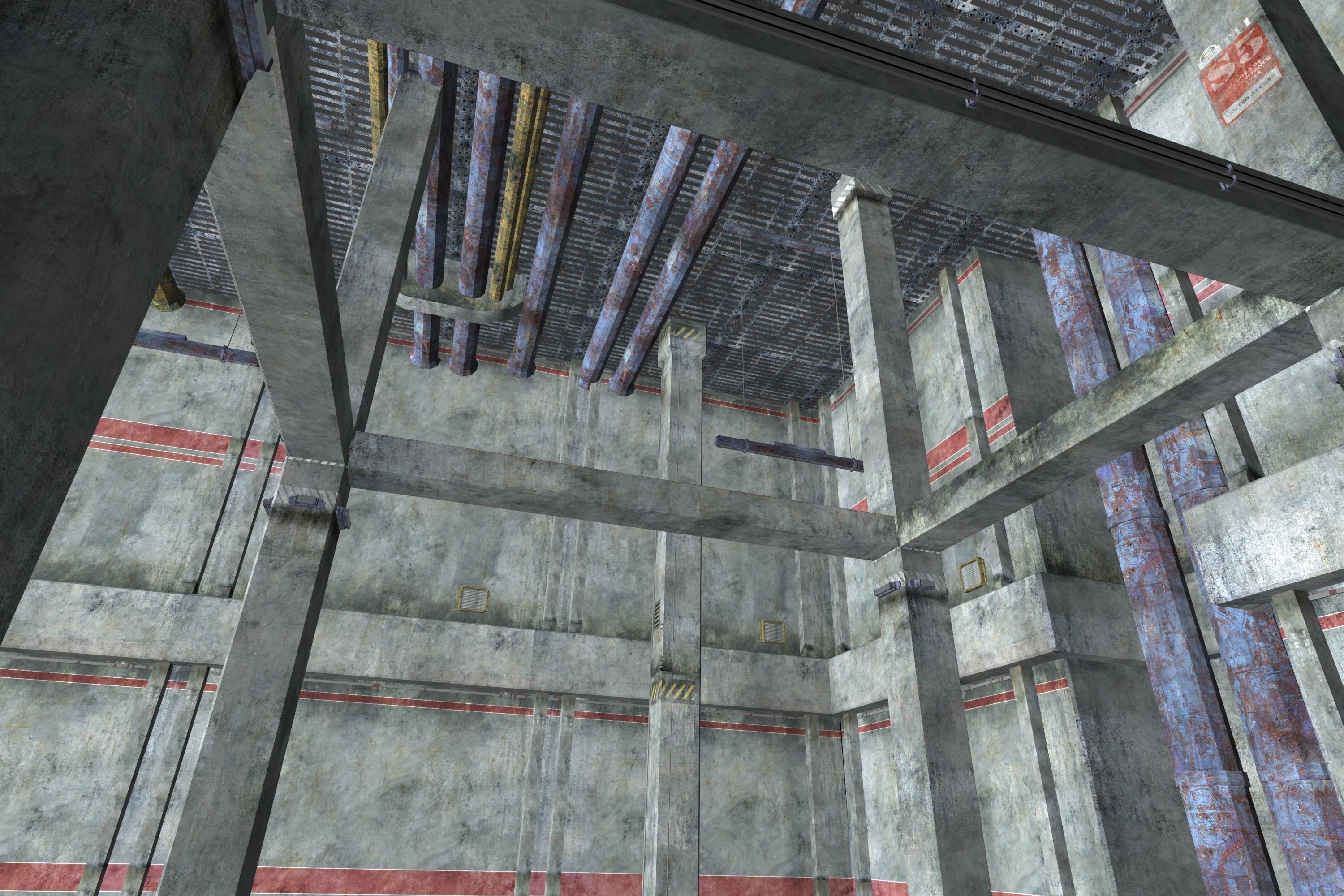 3D model Game Environment Interior VR / AR / low-poly | CGTrader