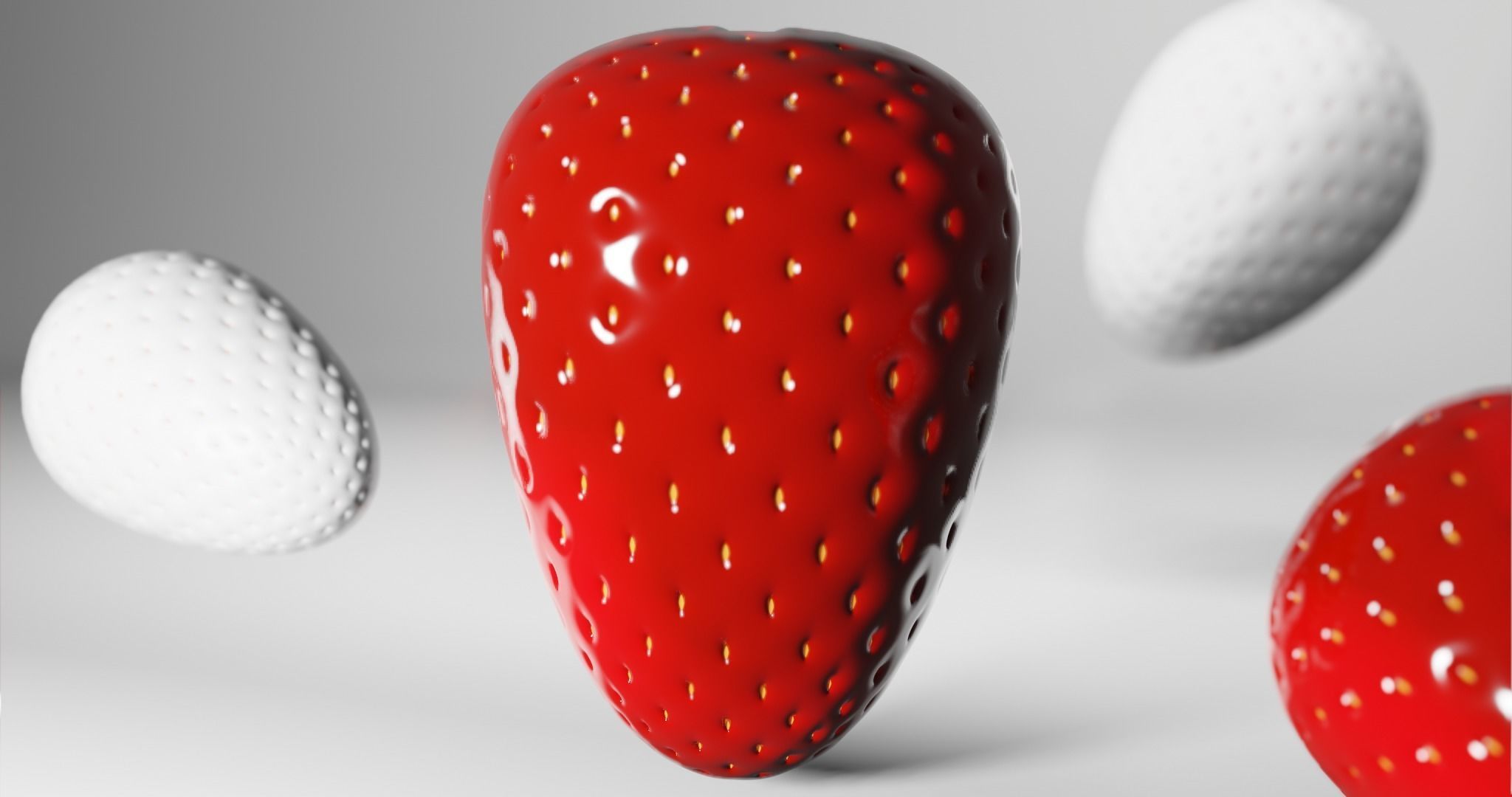 strawberry blender file free 3D model | CGTrader