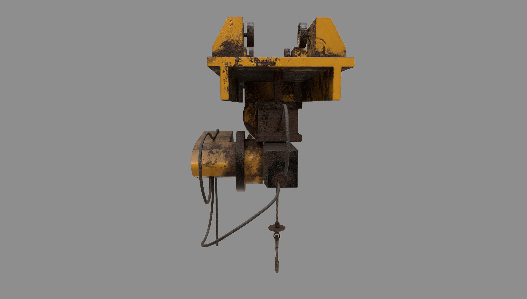 3D model Defect scifi crane VR / AR / low-poly | CGTrader