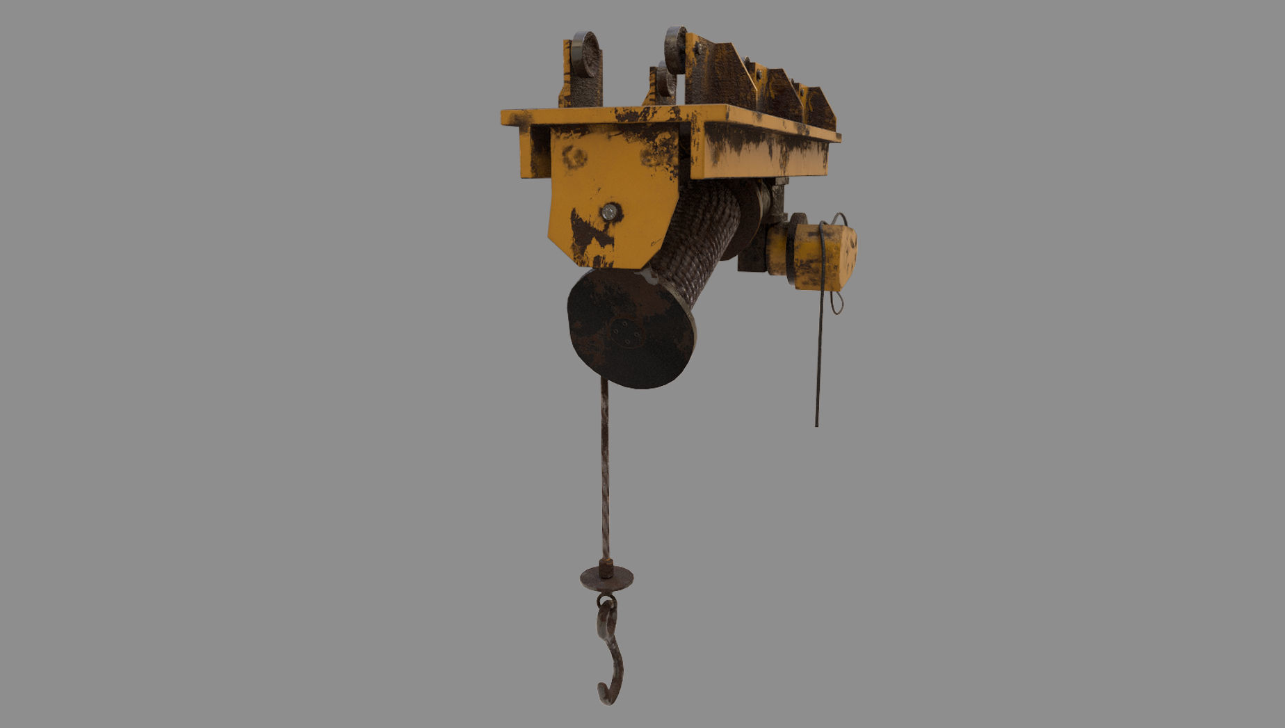 3D model Defect scifi crane VR / AR / low-poly | CGTrader