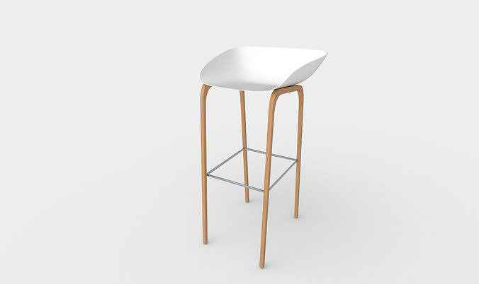 Bar Chair free 3D model | CGTrader