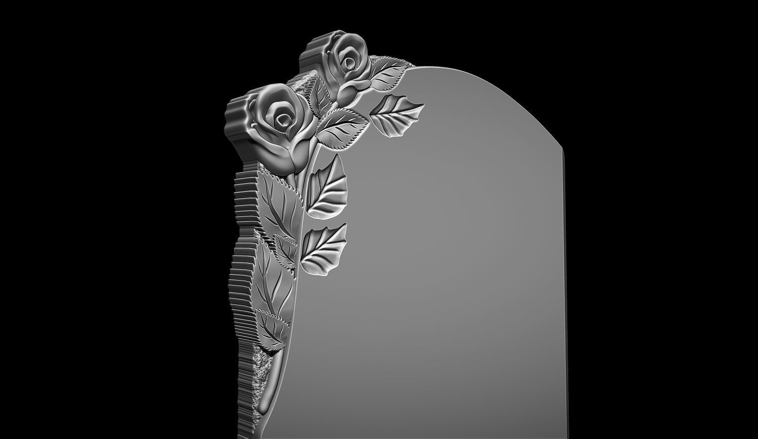 memorial tombstone 3D model 3D printable | CGTrader
