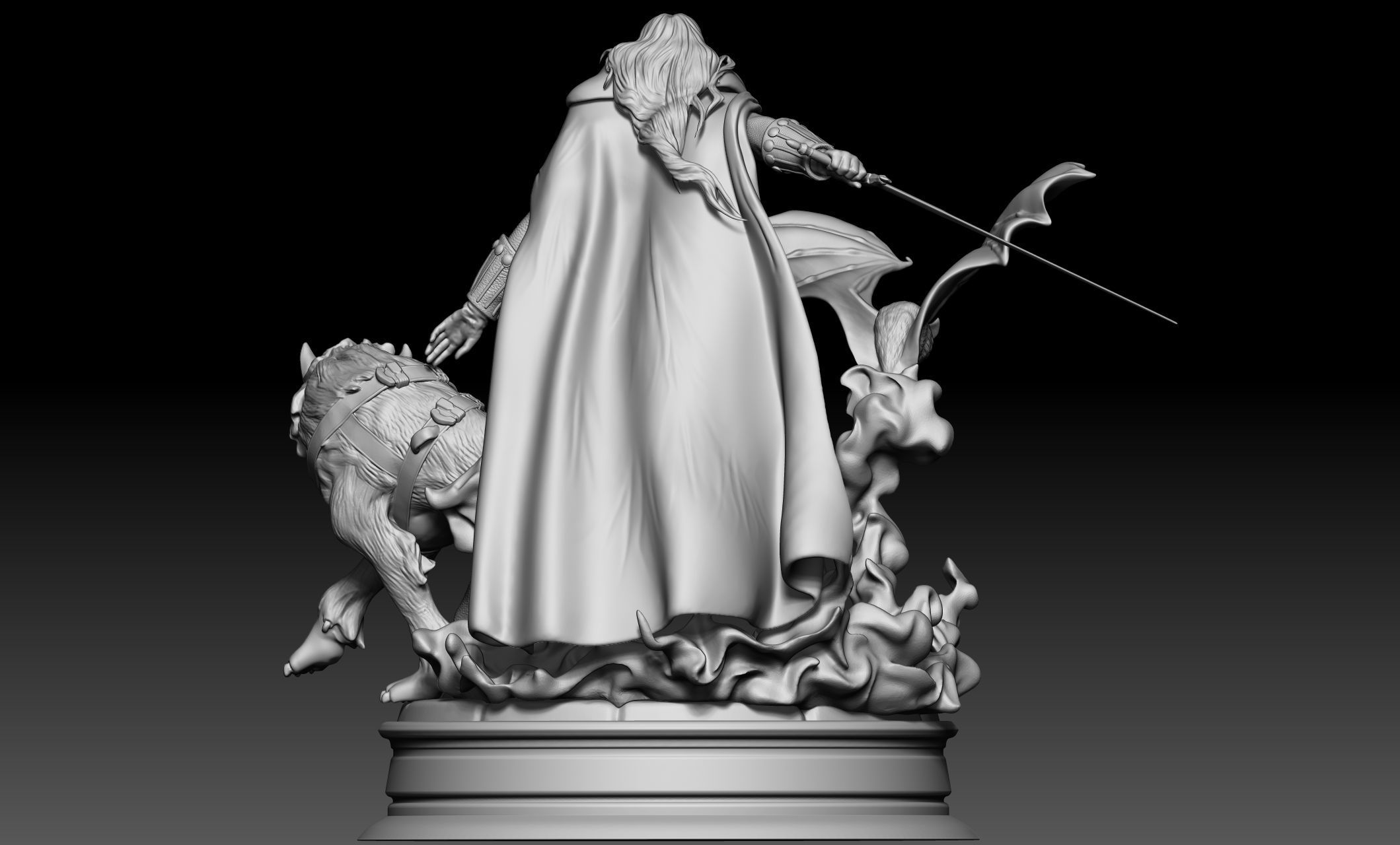 ALUCARD CASTLEVANIA TRANSFORMATIONS 3D model 3D printable | CGTrader