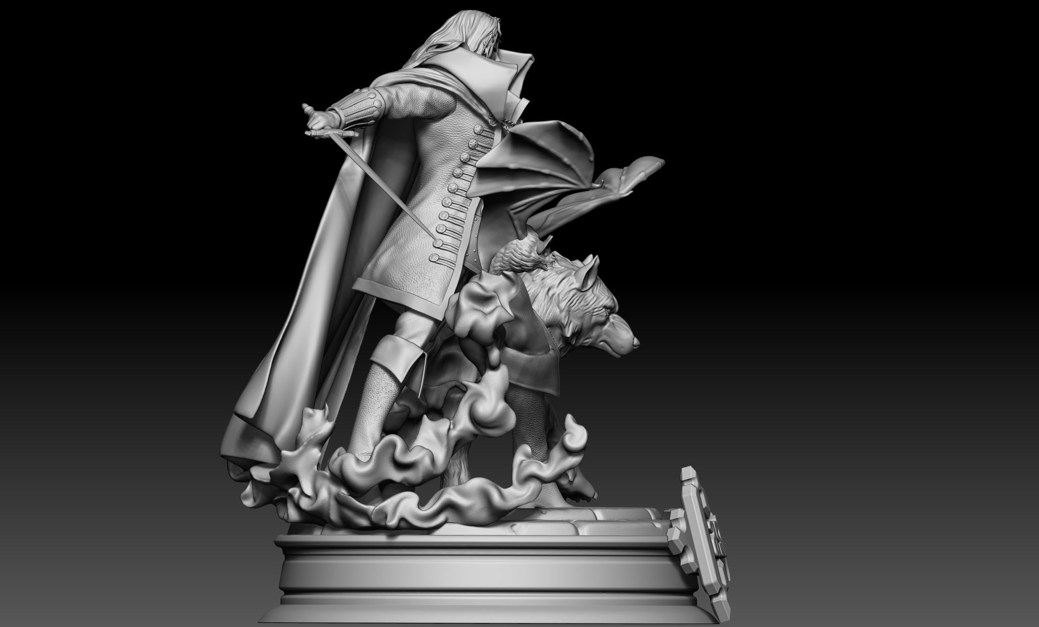 ALUCARD CASTLEVANIA TRANSFORMATIONS 3D model 3D printable | CGTrader