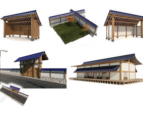 Japanese roof 3D Models | CGTrader