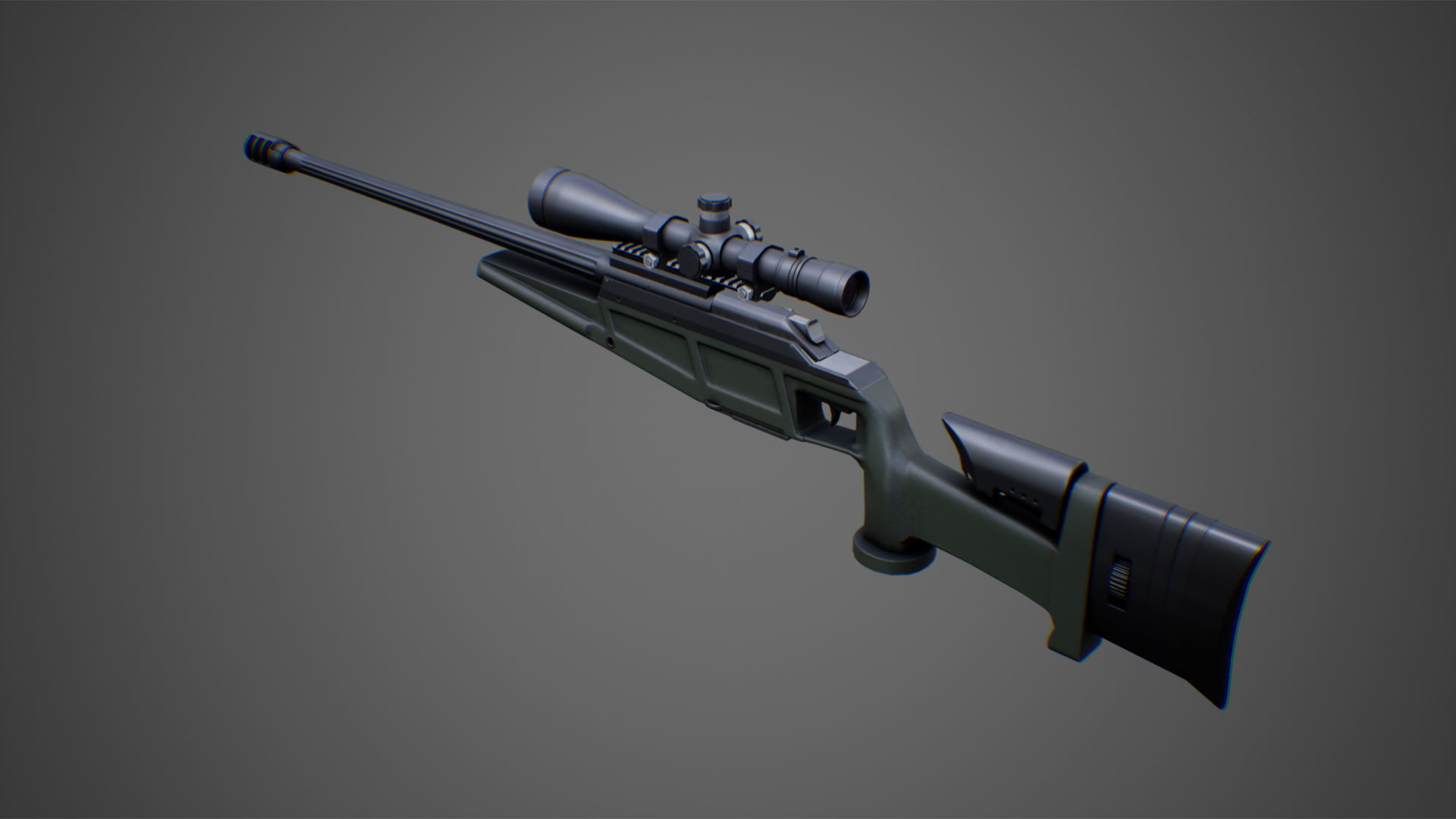 Weapons pack 01 with character animations 3D model animated rigged ...