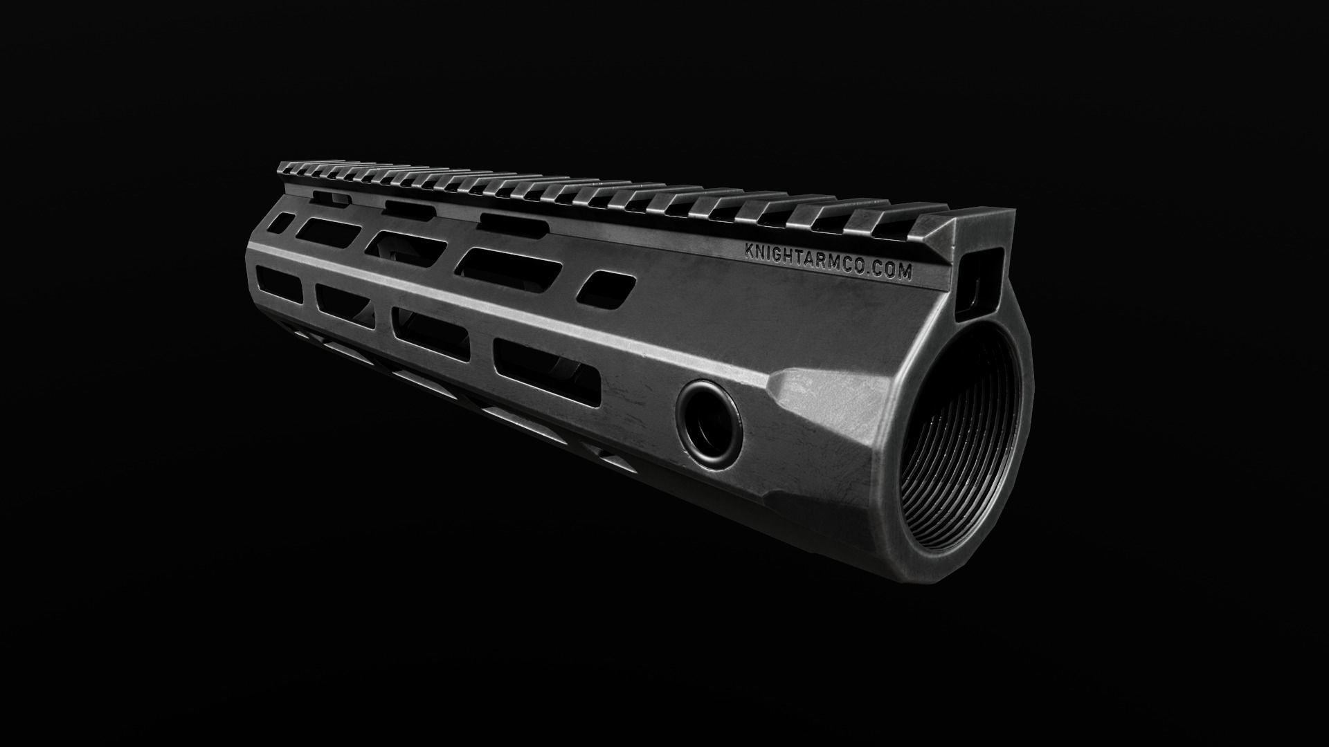 3D model KAC URX4 MLOK AR15 Handguard VR / AR / low-poly | CGTrader
