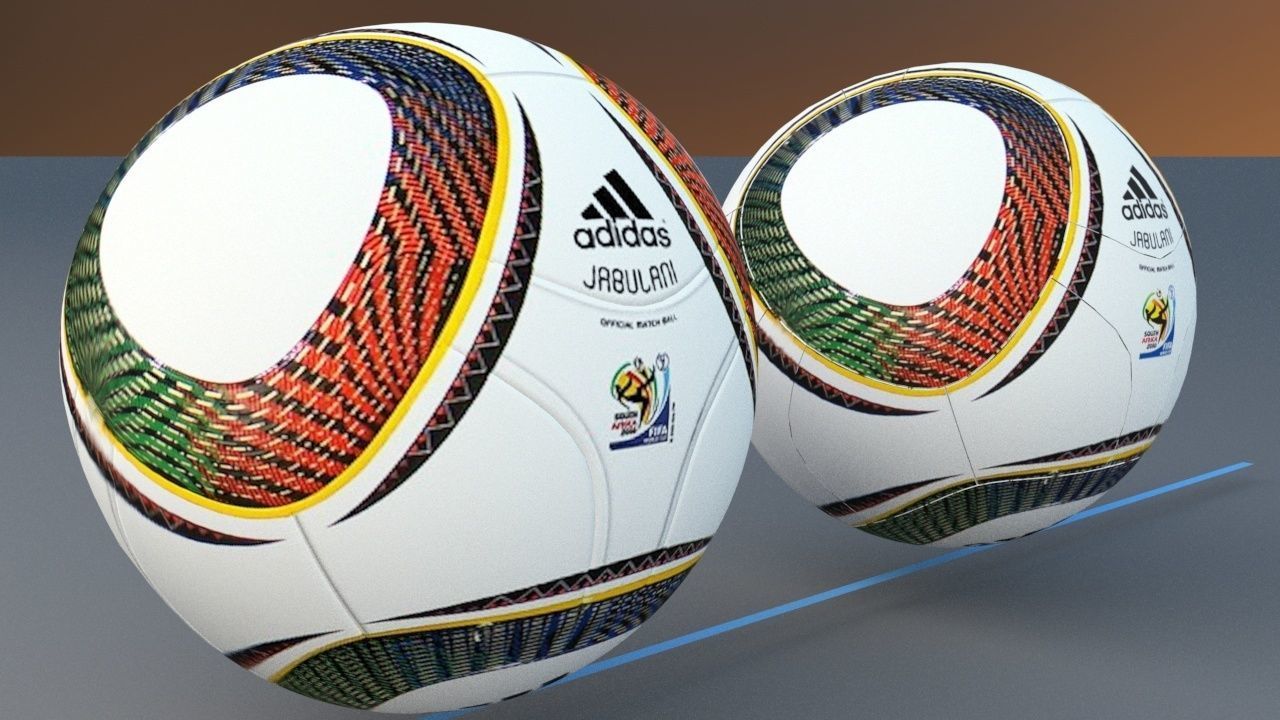 3D model 2010 World Cup Jabulani Ball VR / AR / low-poly | CGTrader