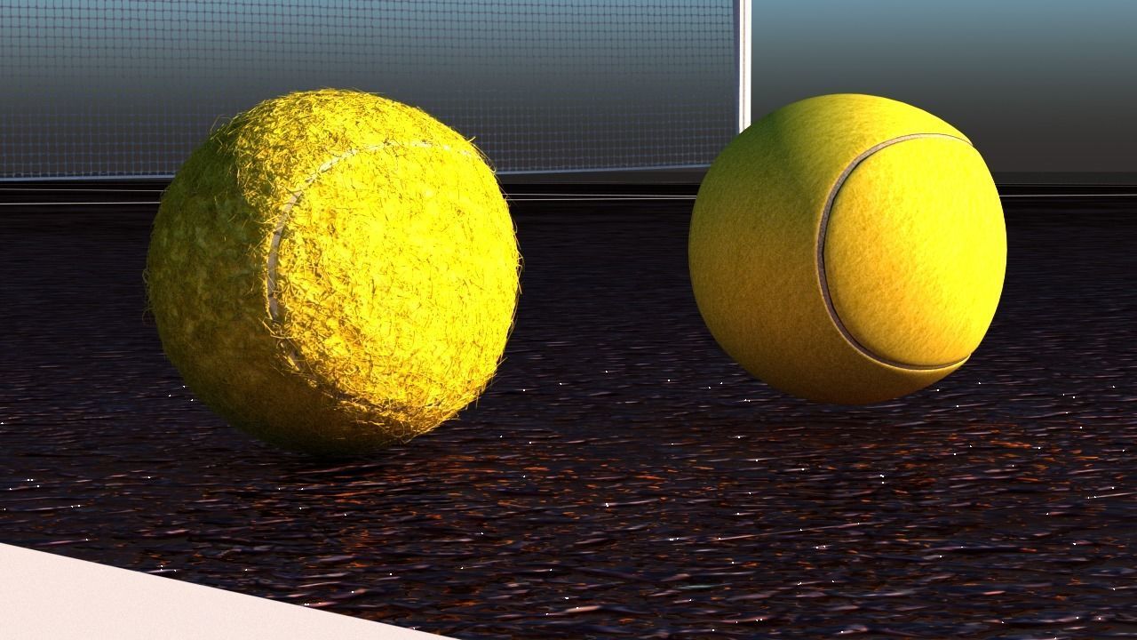 Generic Tennis Ball free VR / AR / low-poly 3D model | CGTrader