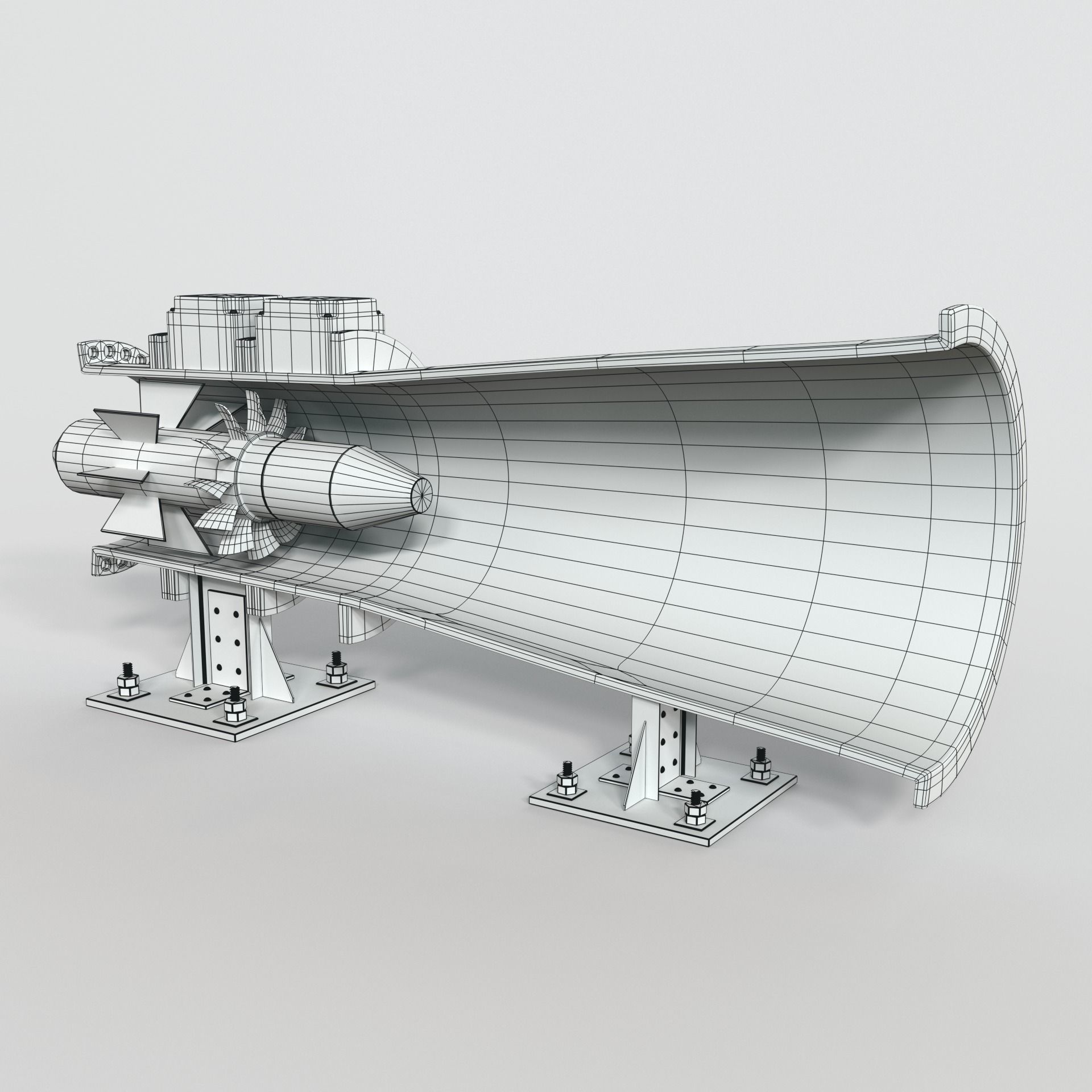 Hydro Power Plant 3D model | CGTrader