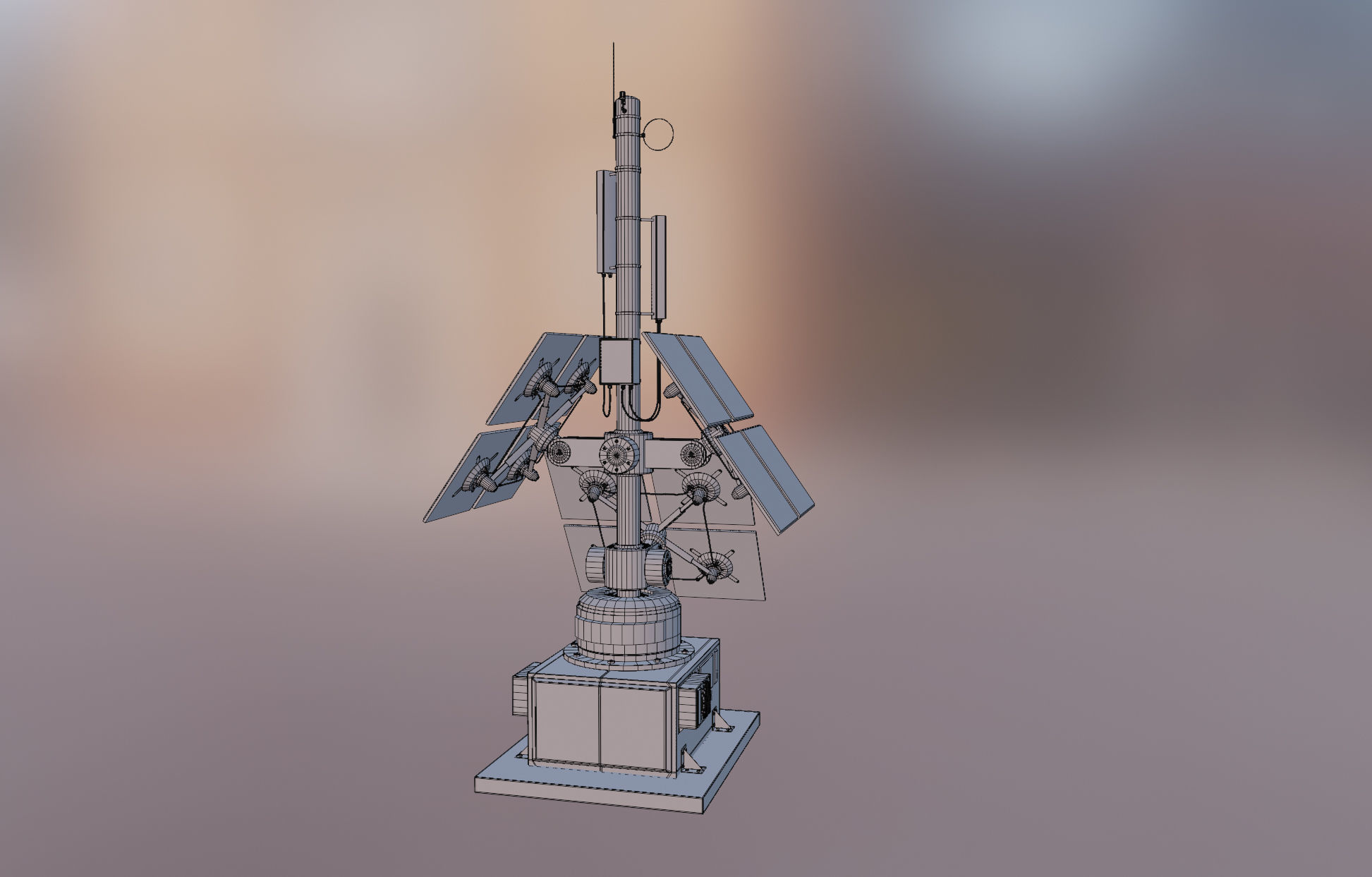 3D model Solar Panel model Low-poly 3D model VR / AR / low-poly | CGTrader