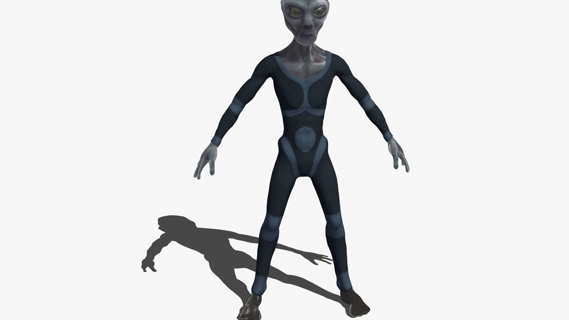 Grey Alien 3D model | CGTrader